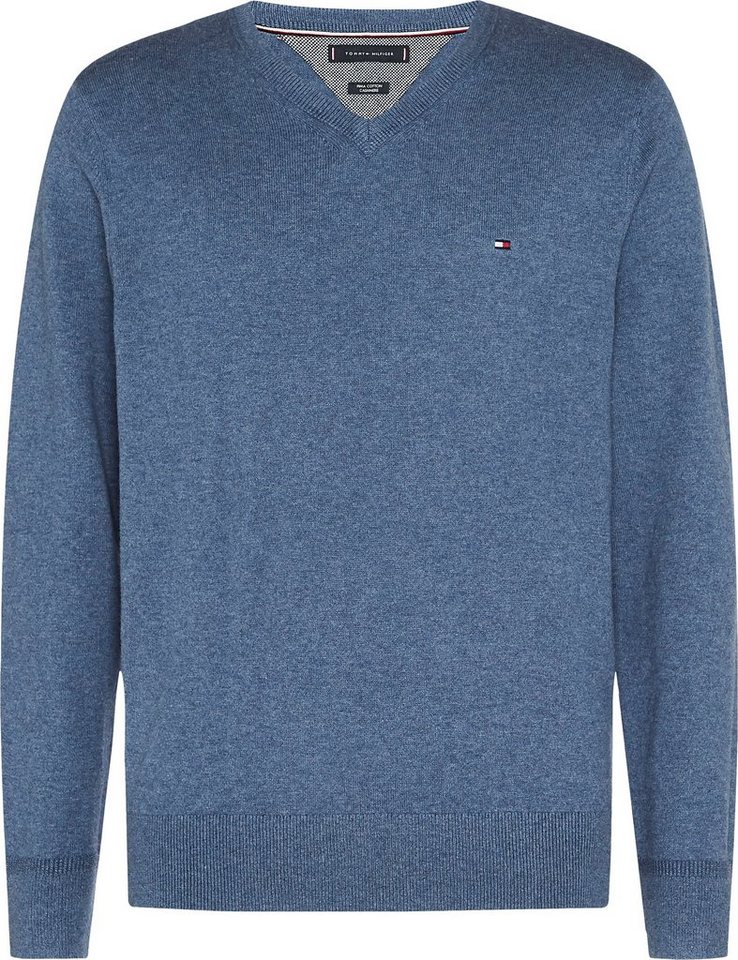 Tommy Hilfiger V Ausschnitt Pullover Pima Cotton Cashmere V Neck