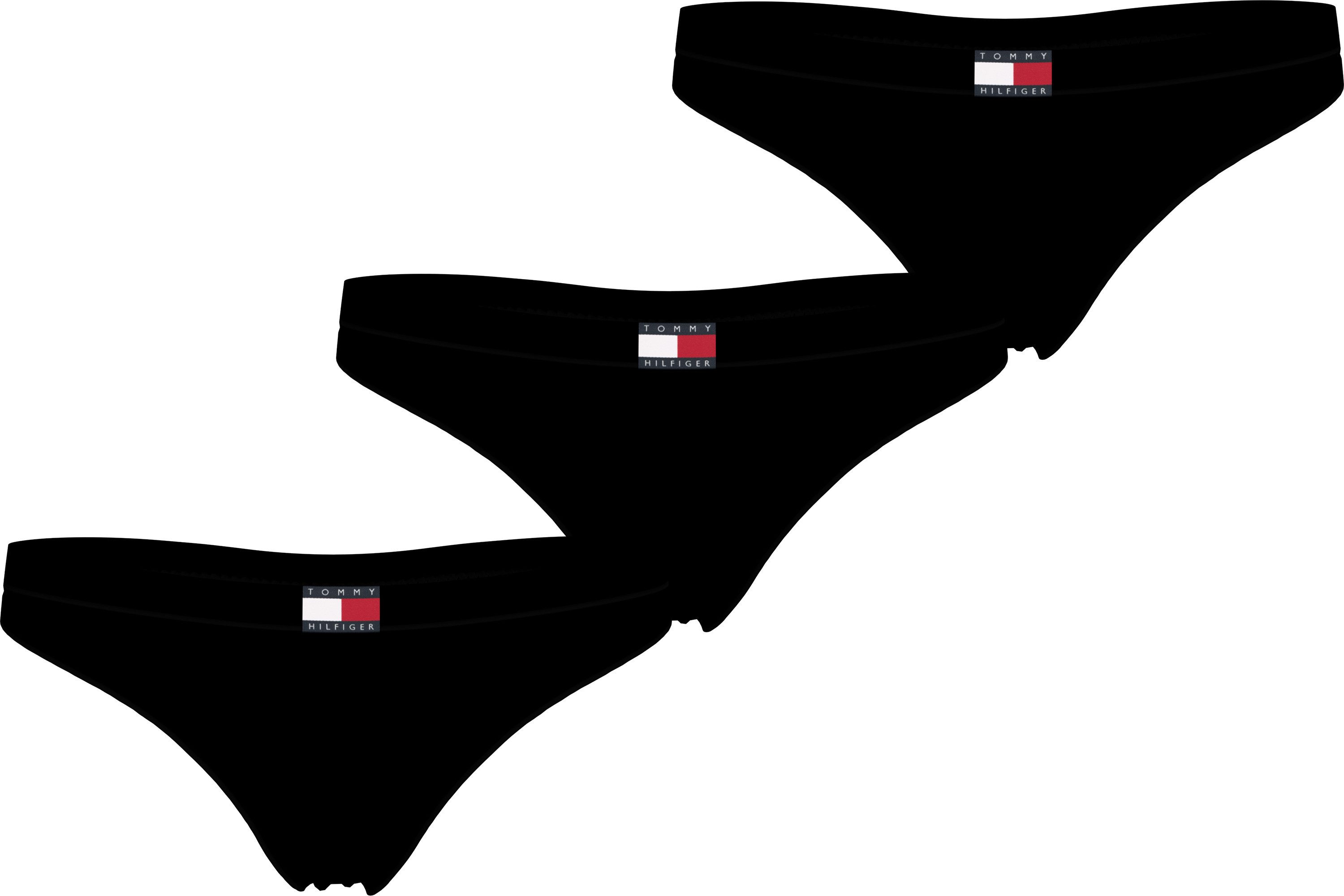 Tommy Hilfiger Underwear Slip 3 PACK FLAG THONG (EXT. SIZE) (Packung, 3-St., 3er) mit Logo ...