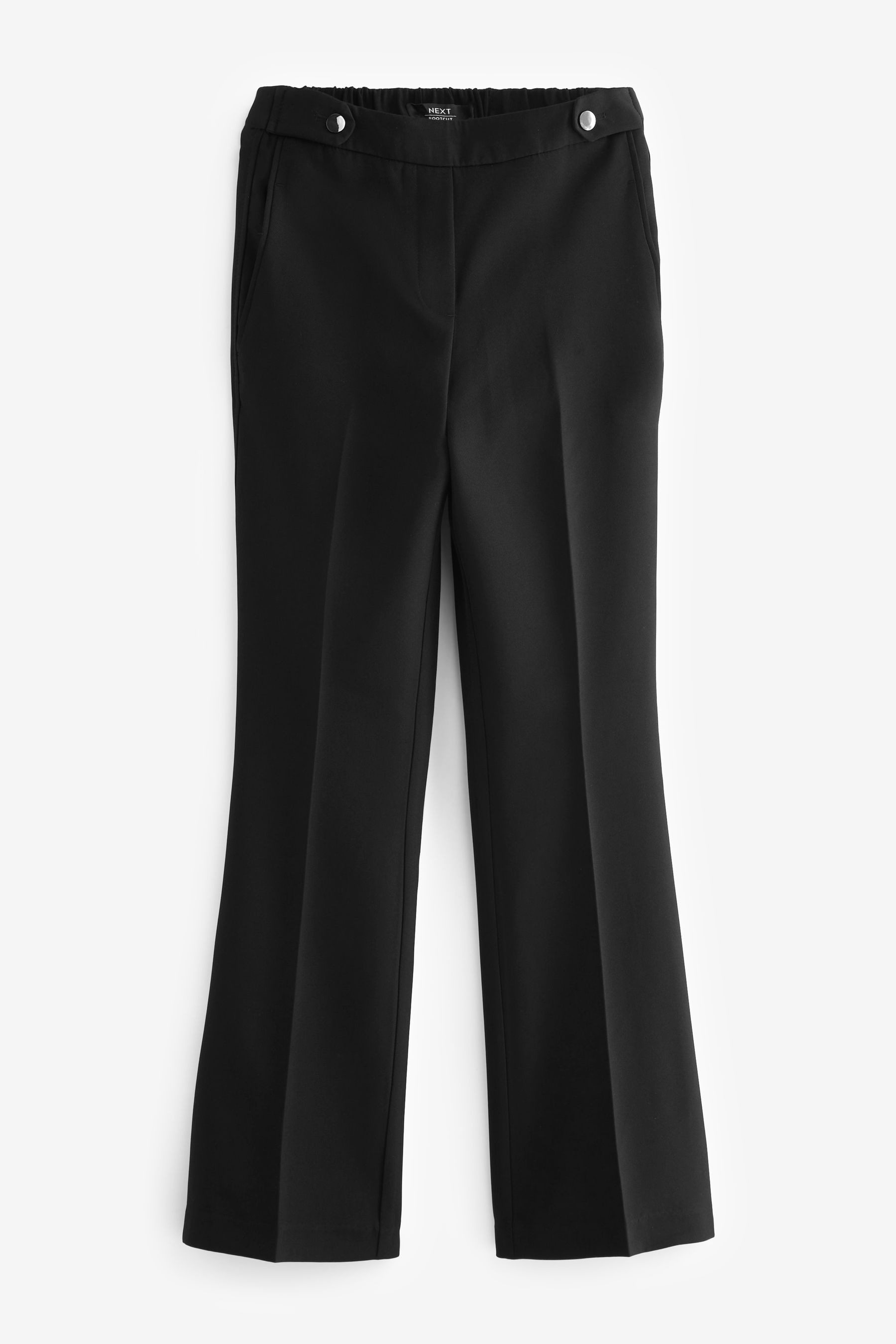Next Dehnbund Hose Edle Bootcut Hose Mit Elastischem Rückenbund 1 Tlg