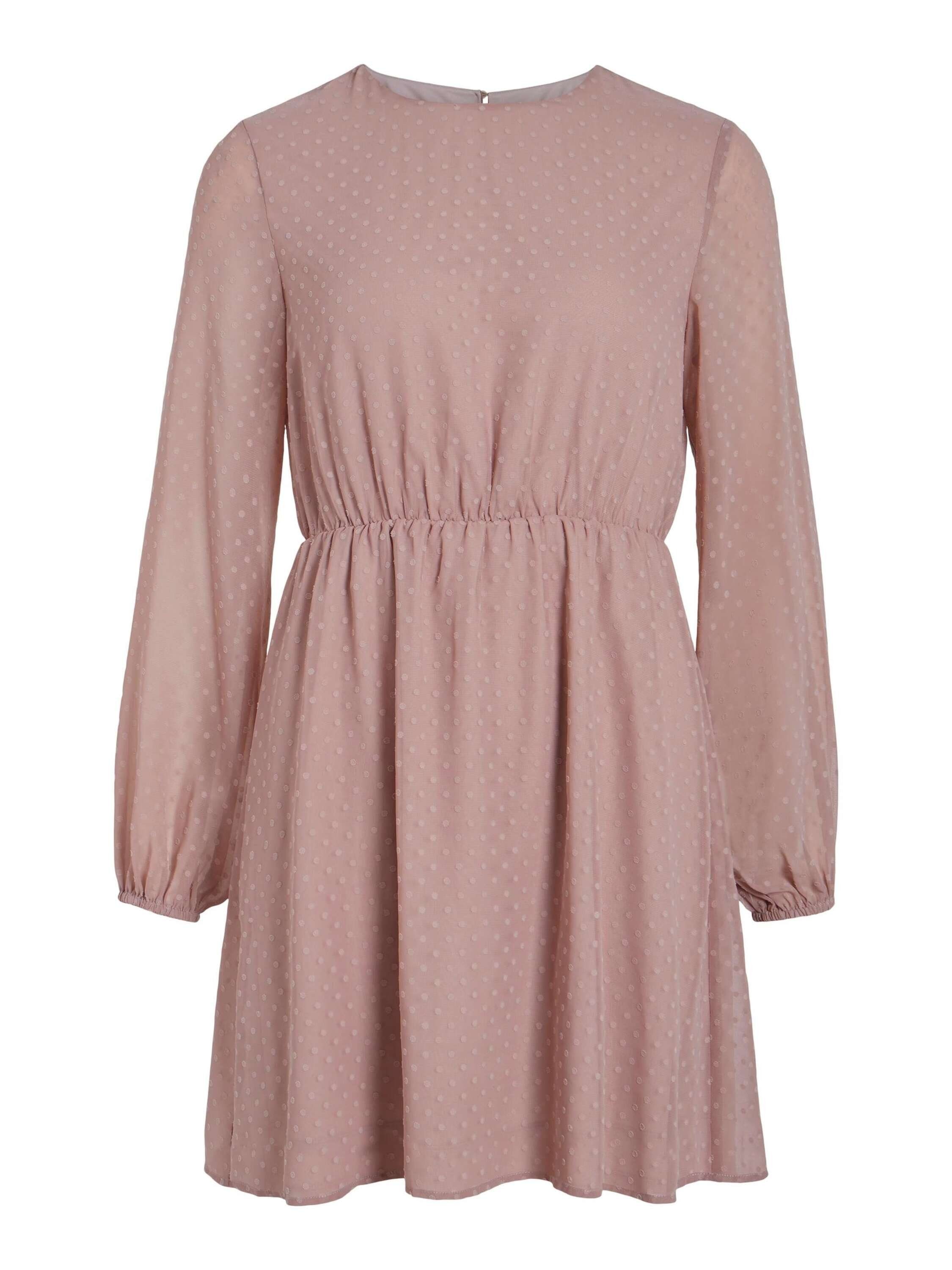 Vila Sommerkleid Dobby 1 Tlg Cut Outs Drapiertgerafft Eingefasster