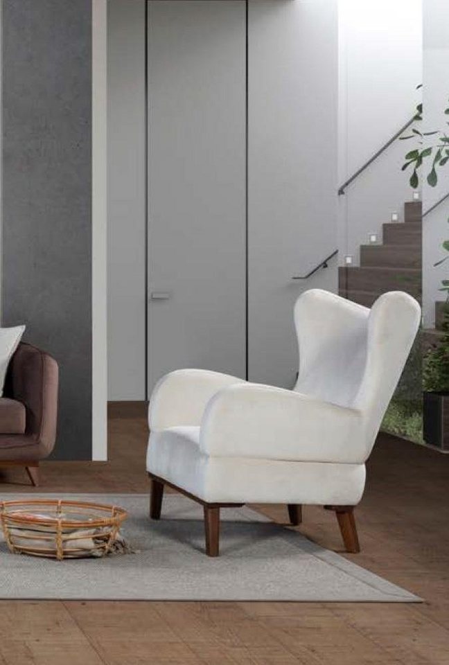 Jvmoebel Sessel Sessel Einsitzer 1 Sitzer Polster Sitz Design Textil