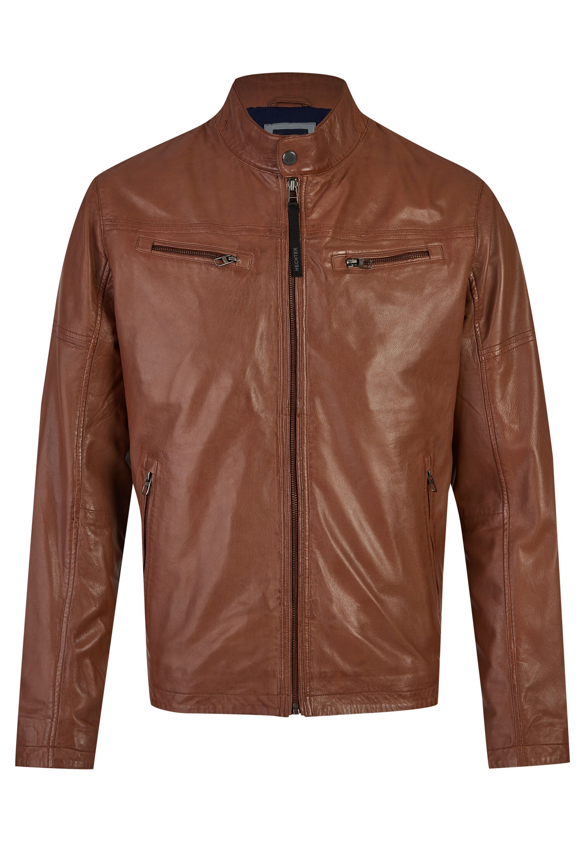 HECHTER PARIS Lederjacke