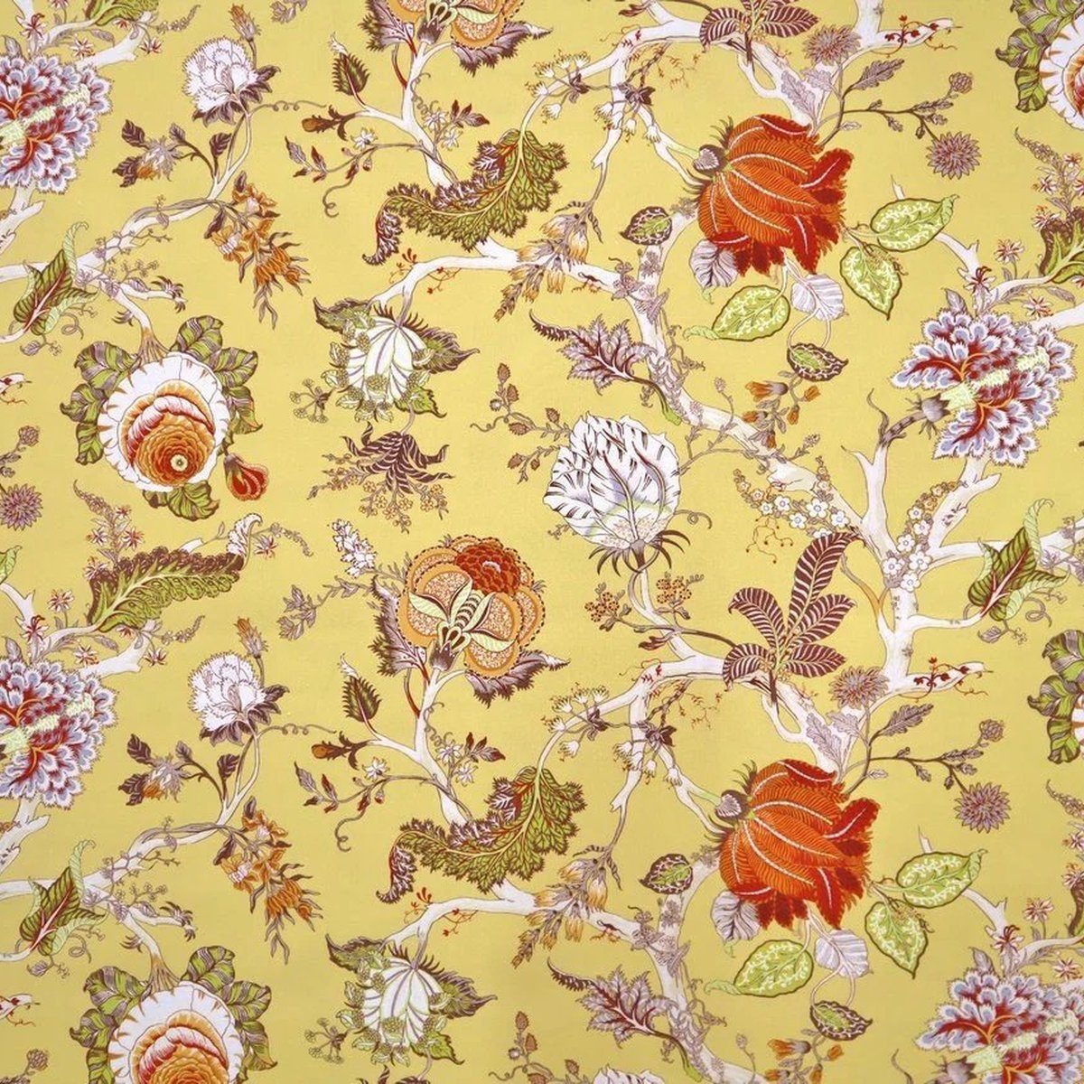 Stofferia Stoff Dekostoff Panama Zeylan Jaune Breite 280 Cm Meterware