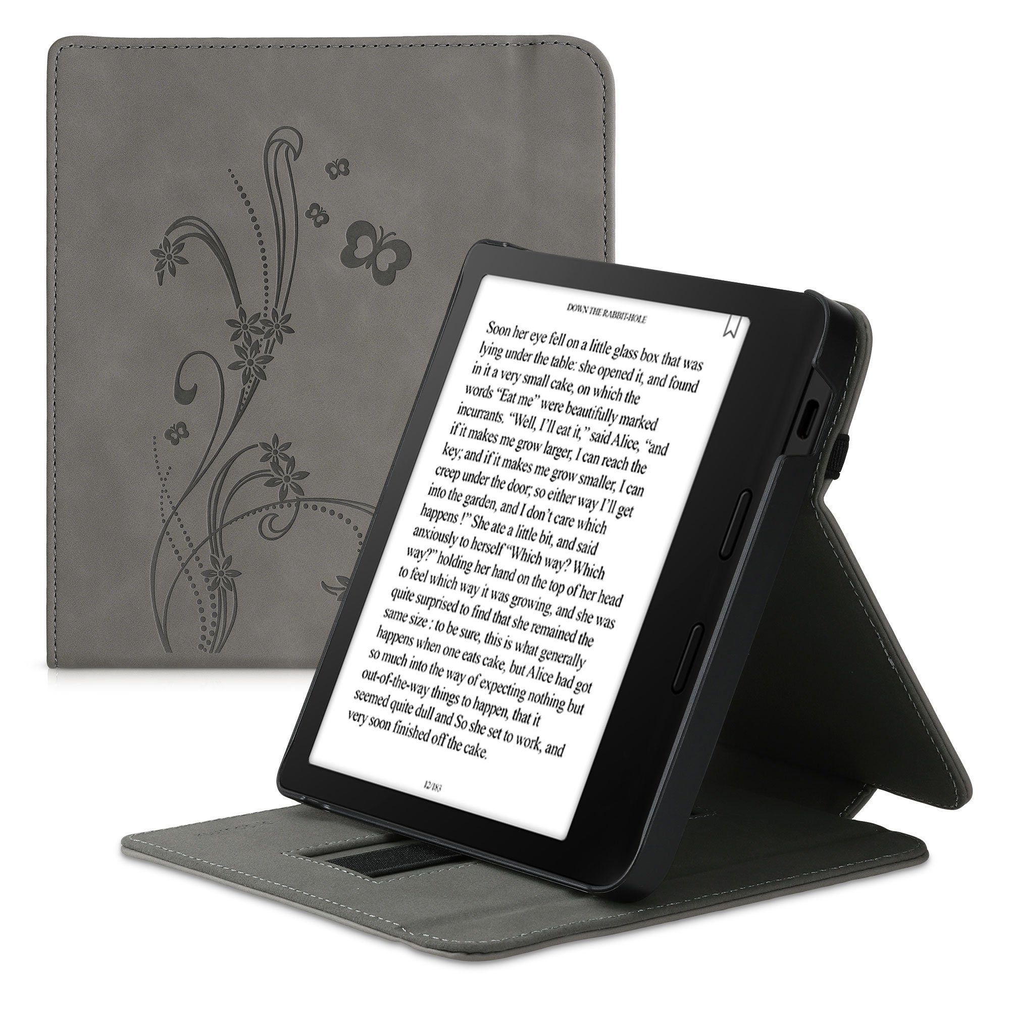 Kwmobile E Reader Hülle Hülle Für Tolino Vision 6 Schlaufe Ständer