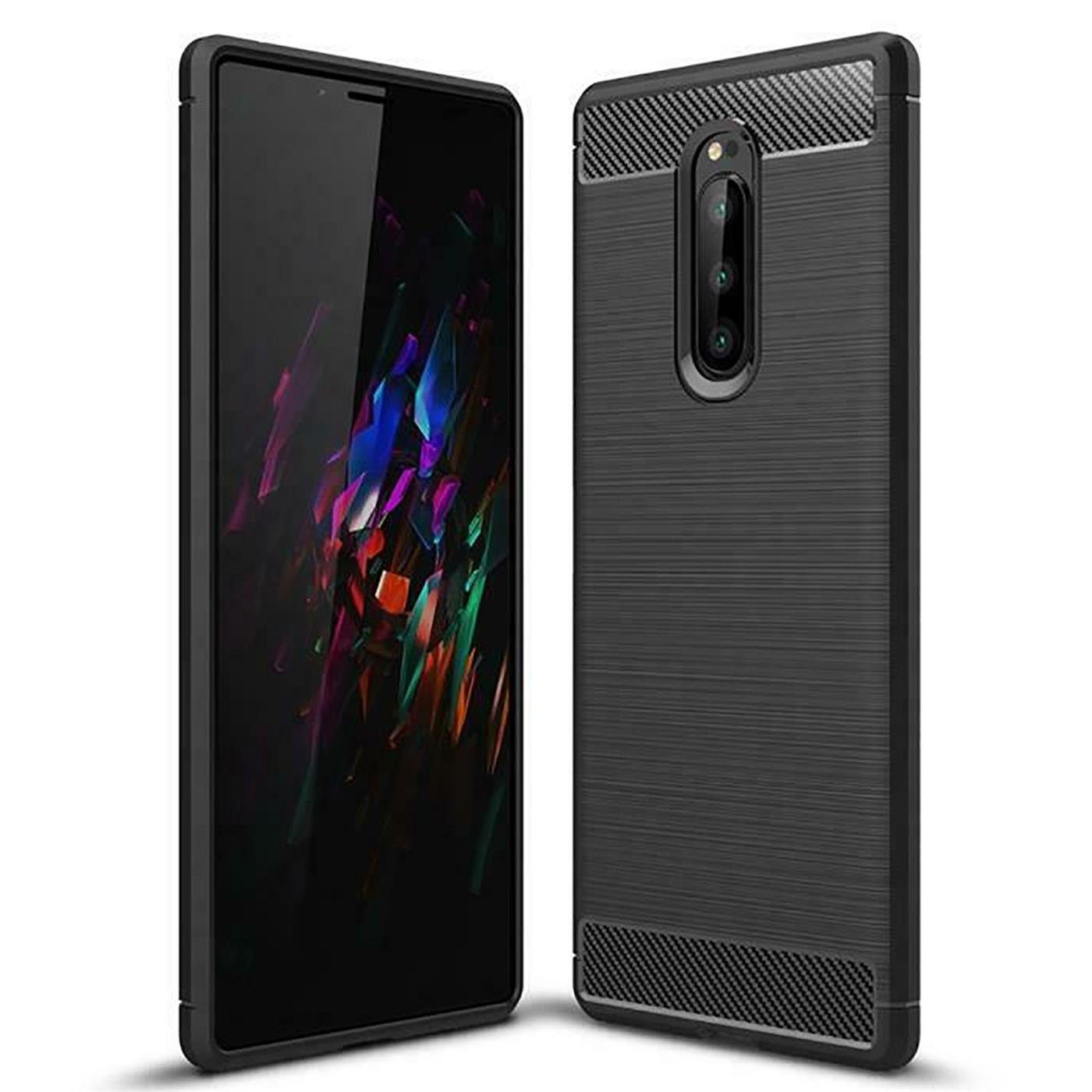 Coolgadget Handyhülle Carbon Handy Hülle 65 Zoll Robuste Telefonhülle