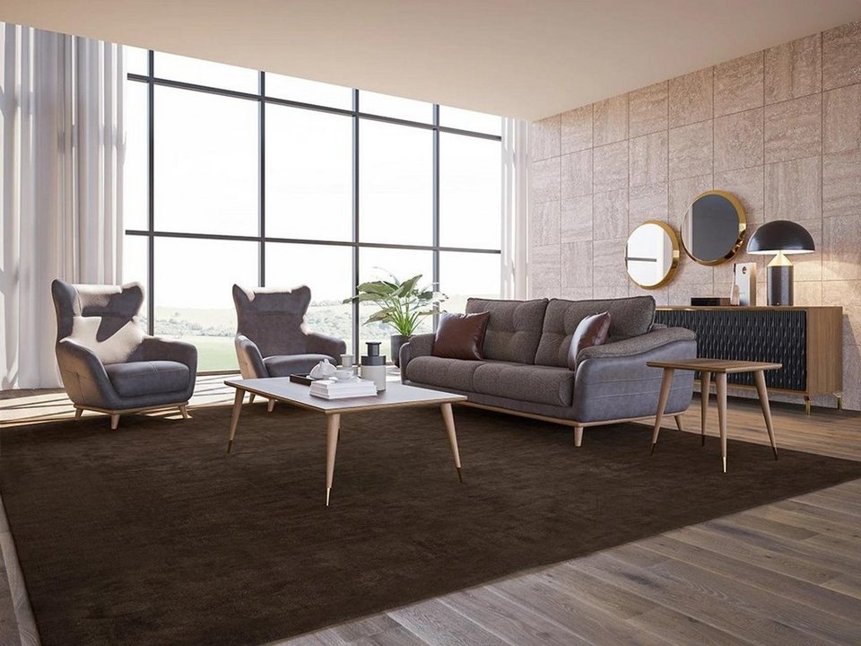 Jvmoebel Wohnzimmer Set Sofa Set 3tlg Dreisitzer Wohnzimmer