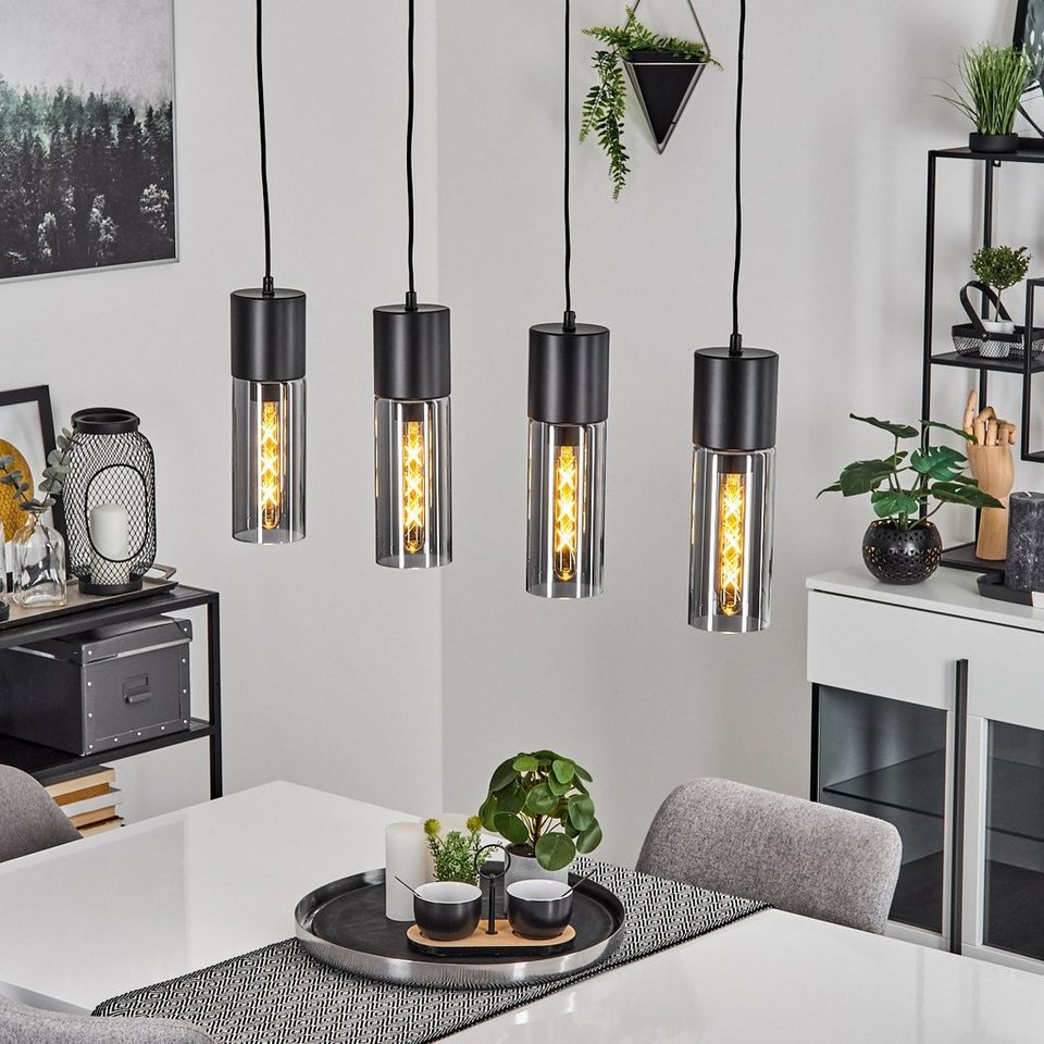 Hofstein Pendelleuchte Olgia Moderne Pendellampe Aus Metallglas In