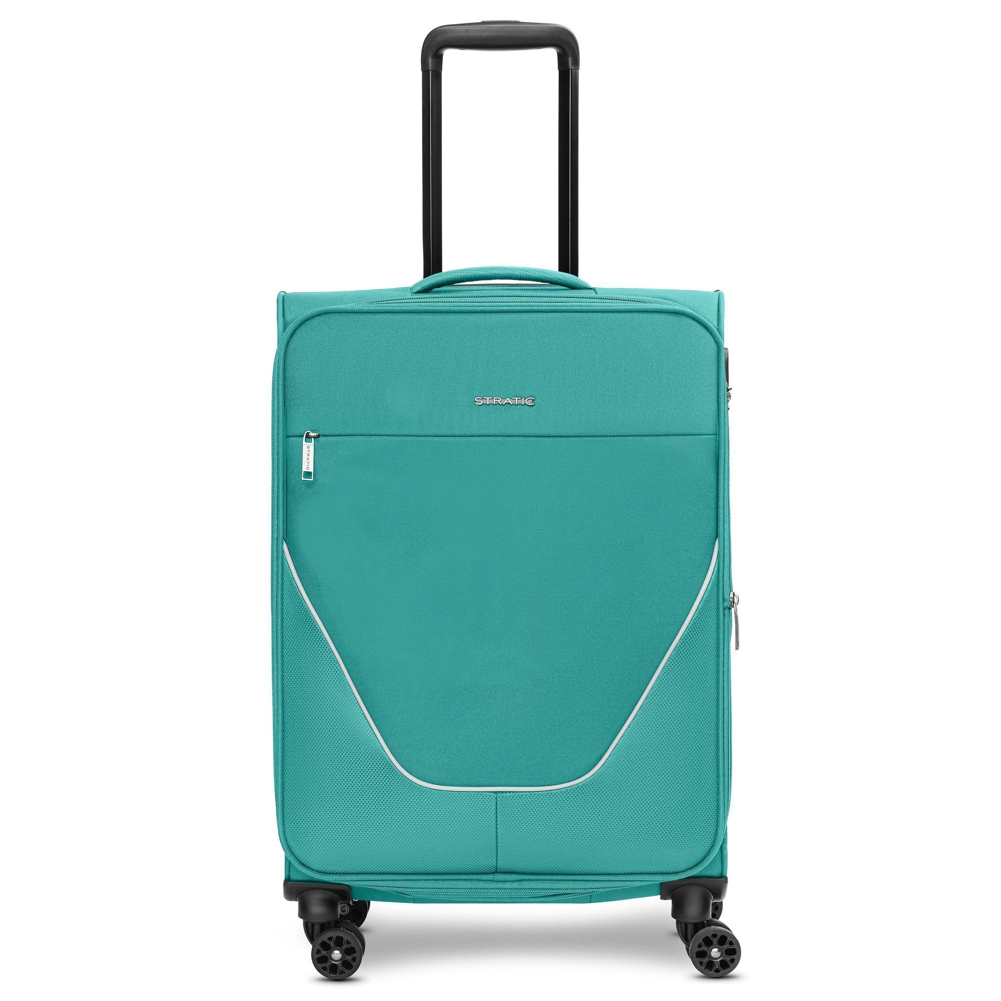 Stratic Weichgepäck Trolley Taska 4 Rollen Polyester Rollensystem 4