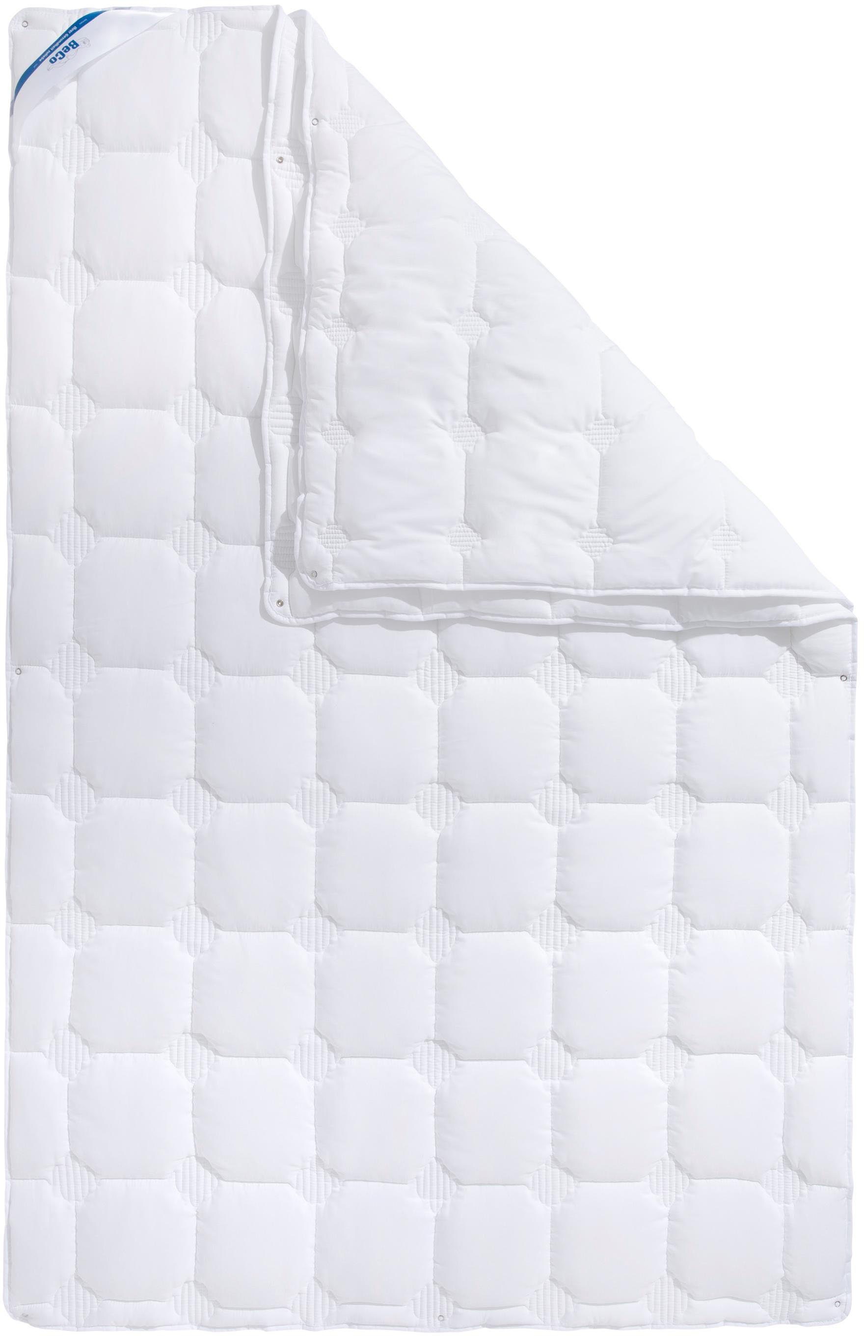 Beco Kunstfaserbettdecke Double DeLuxe, Füllung: Polyester, Bezug ...