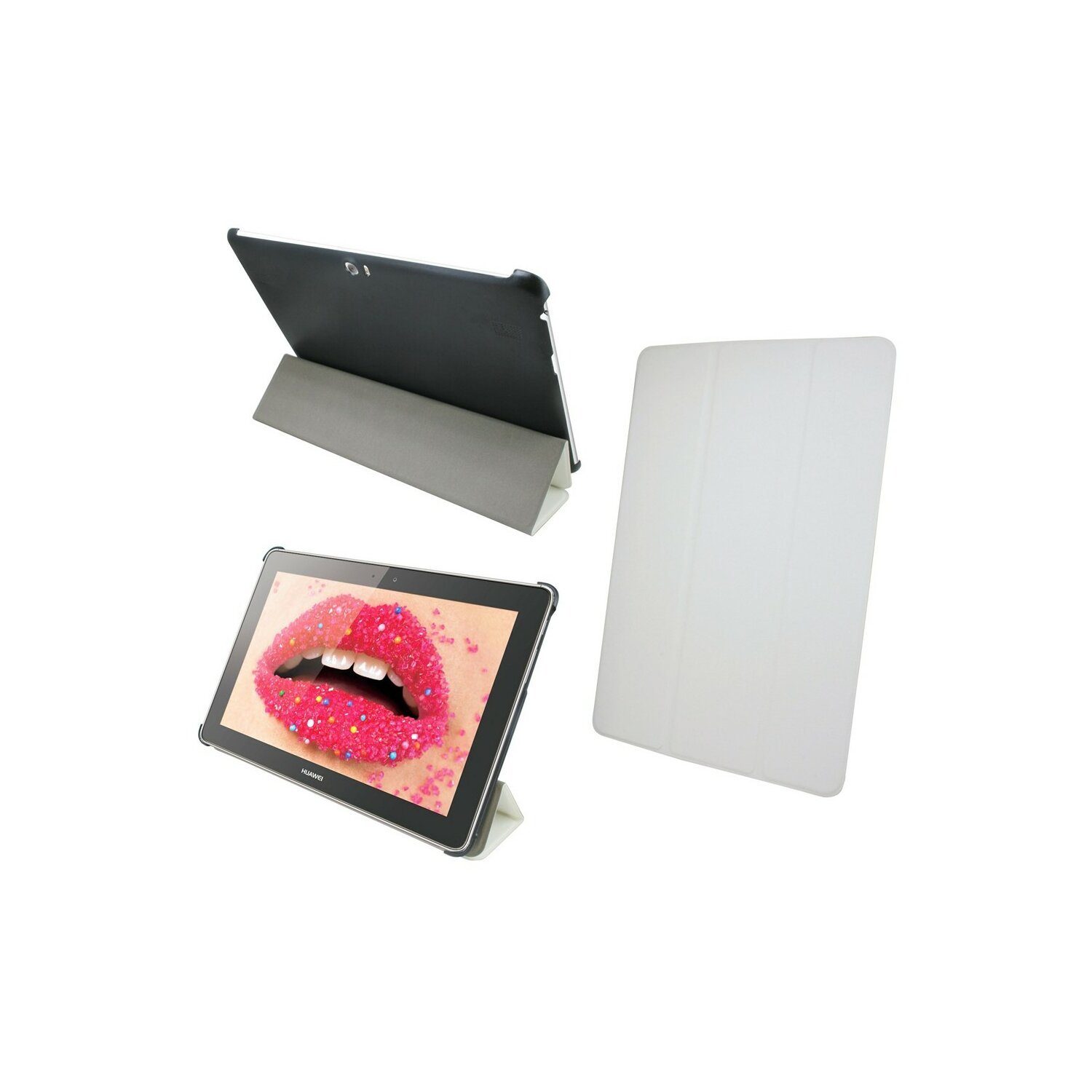 cofi1453 Tablet-Hülle Buchtasche BOOK-Style Zubehör Hülle für Huawei ...