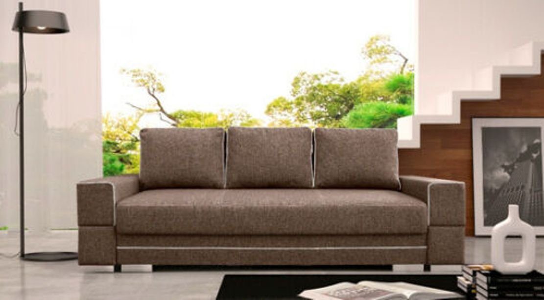 Jvmoebel Sofa Mit Bettfunktion Maße Bth 3 Sitzer 251 X 100 X 103 Cm