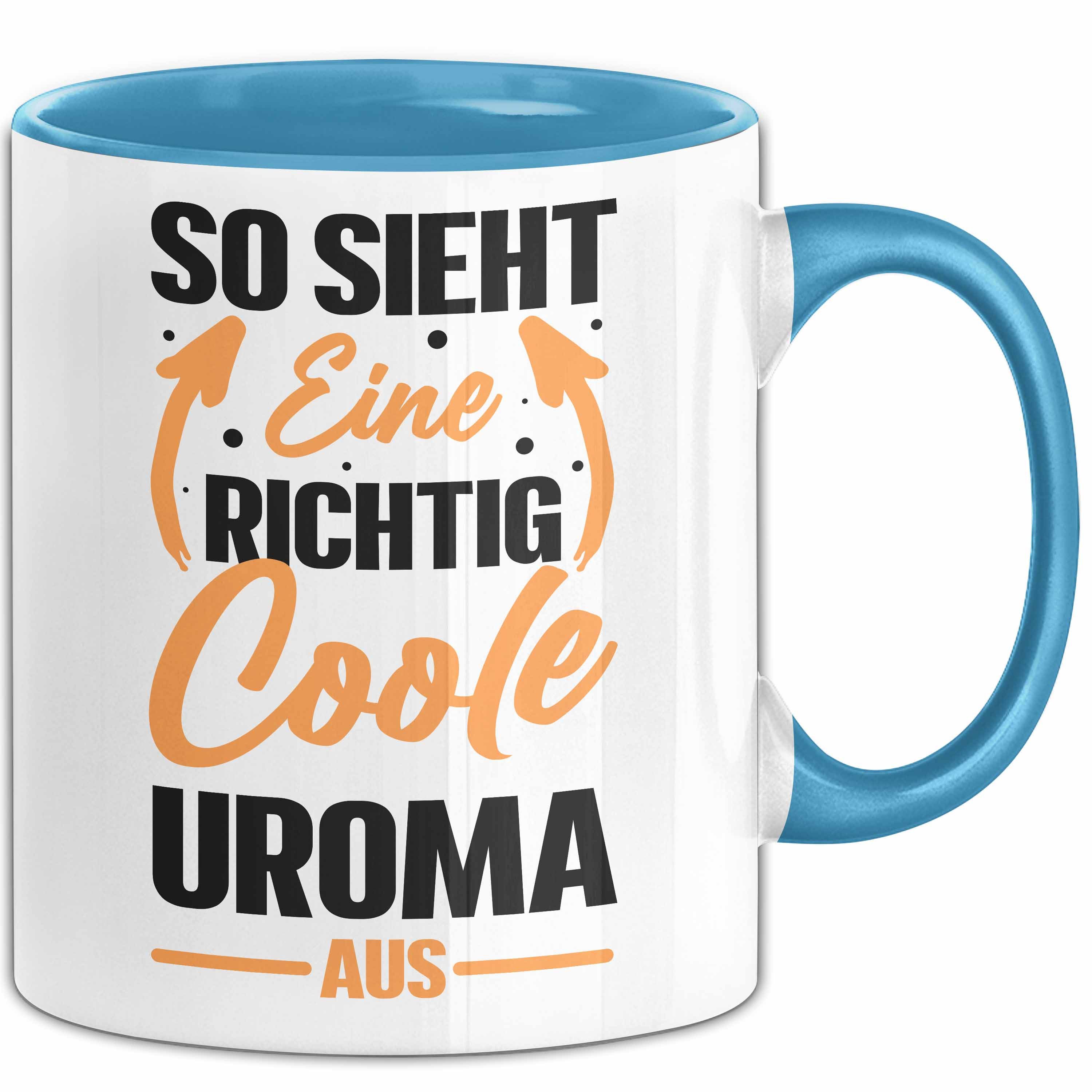 Trendation Tasse Uroma Tasse Geschenk So Sieht Eine Richtig Coole Uroma ...