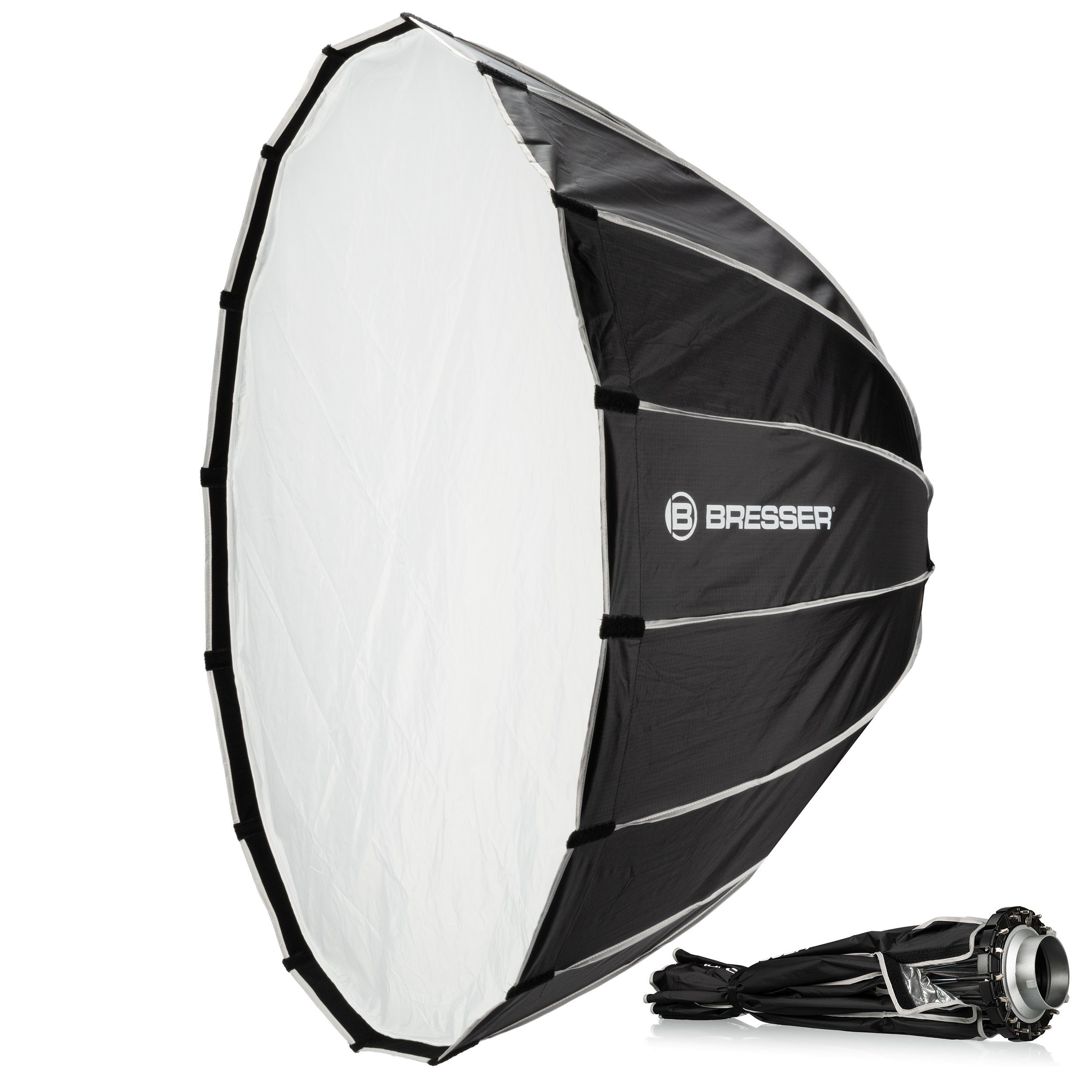 BRESSER Softbox Bresser Quick Parabolic Deep Octa 120cm