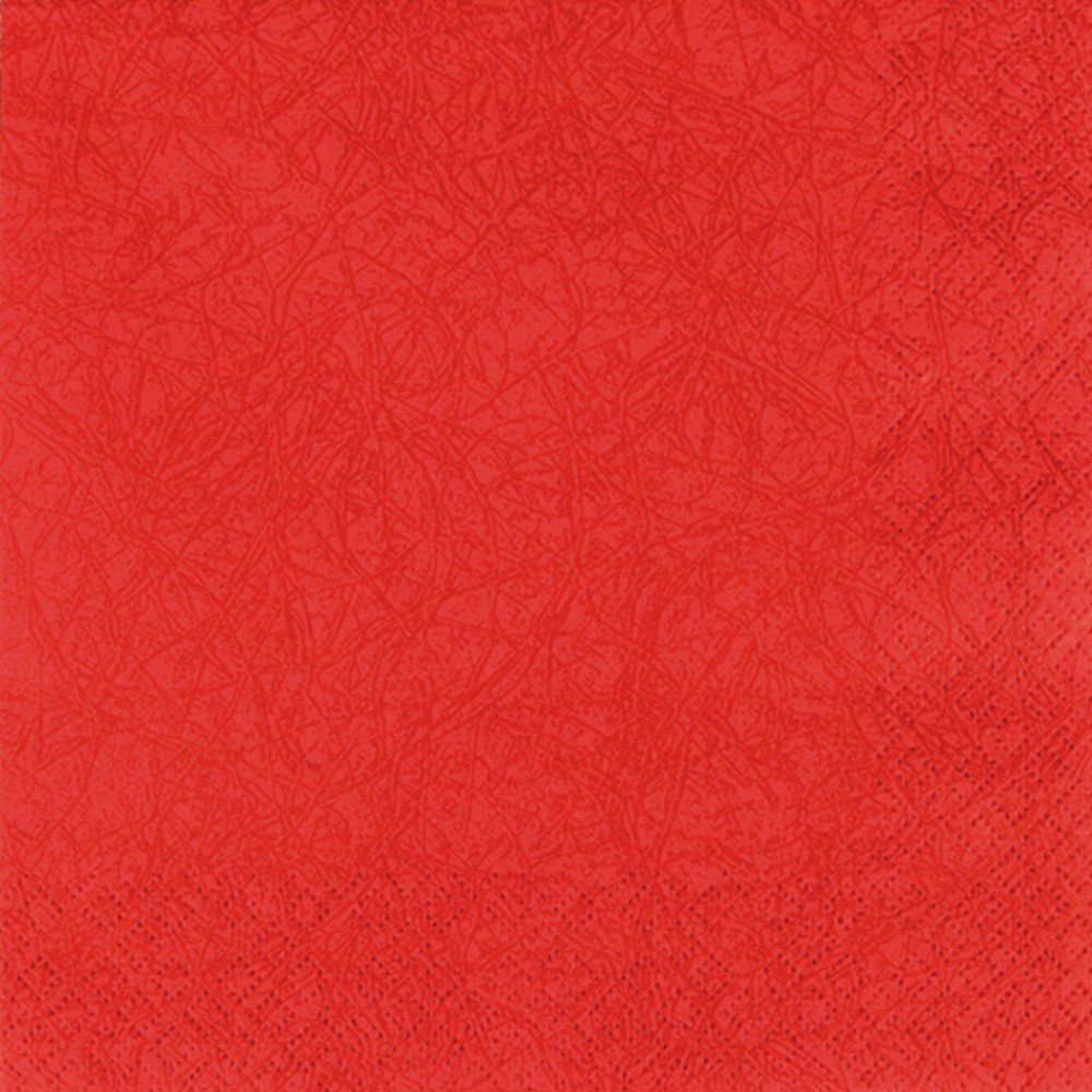 Home Fashion Papierserviette 20 Servietten Modern Colours Cardinal Red
