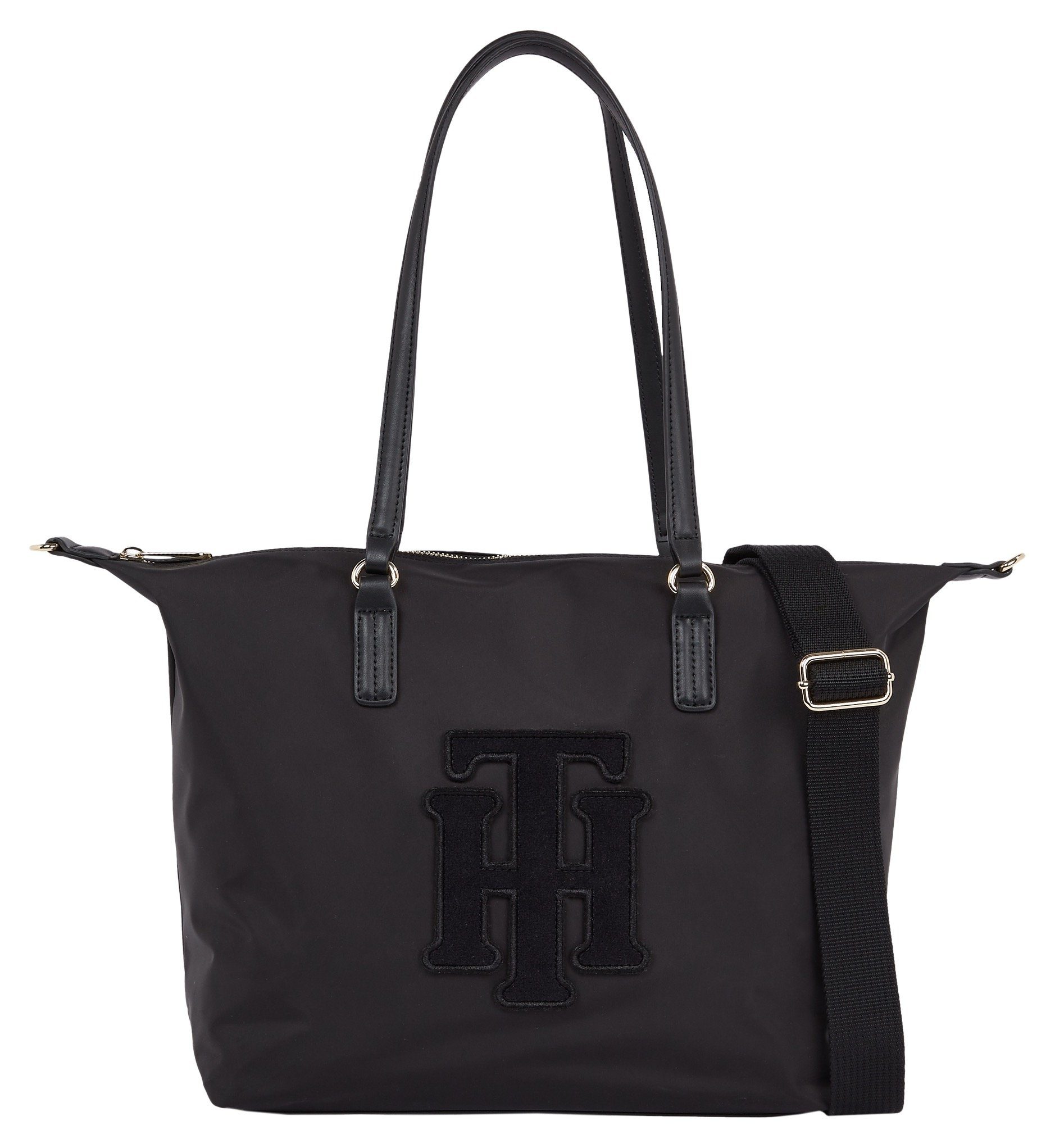 Tommy Hilfiger Shopper Poppy Tote Applique Mit Logo Aufnäher