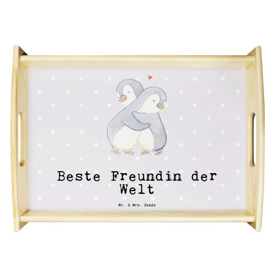Mr And Mrs Panda Tablett Pinguin Beste Freundin Der Welt Grau Pastell