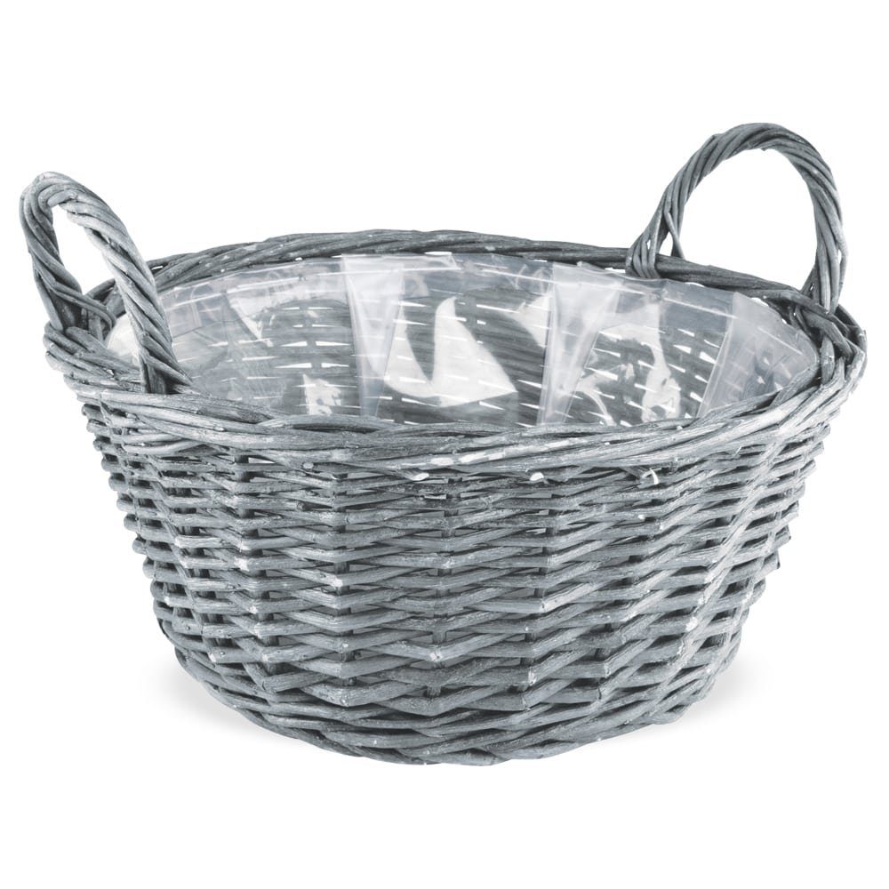 Matches21 Home And Hobby Blumentopf Blumentopf Weide Geflochten