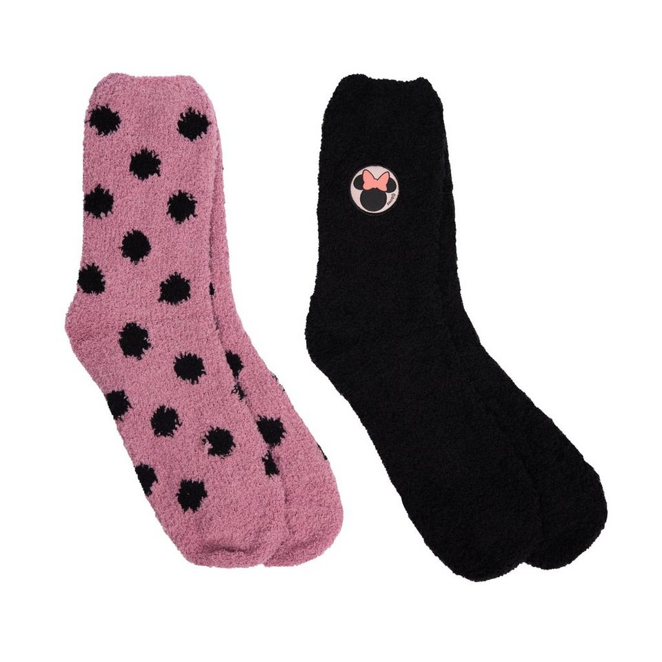 ᐅ United Labels® Socken Disney Minnie Mouse Kuschelsocken Für Damen