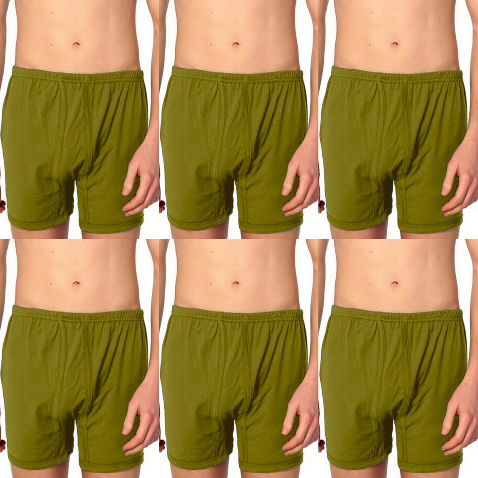 Sehertutku Langer Boxer Herren Boxershorts 6er Pack 100 Baumwolle