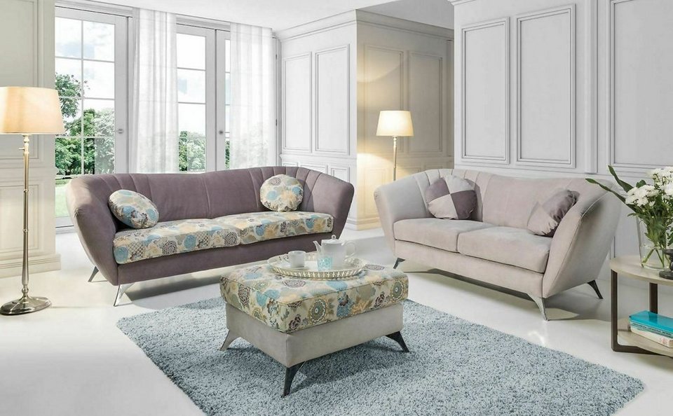 Jvmoebel Sofa Design Poster Couch Sofagarnitur Sitz 32 Sitzer Set