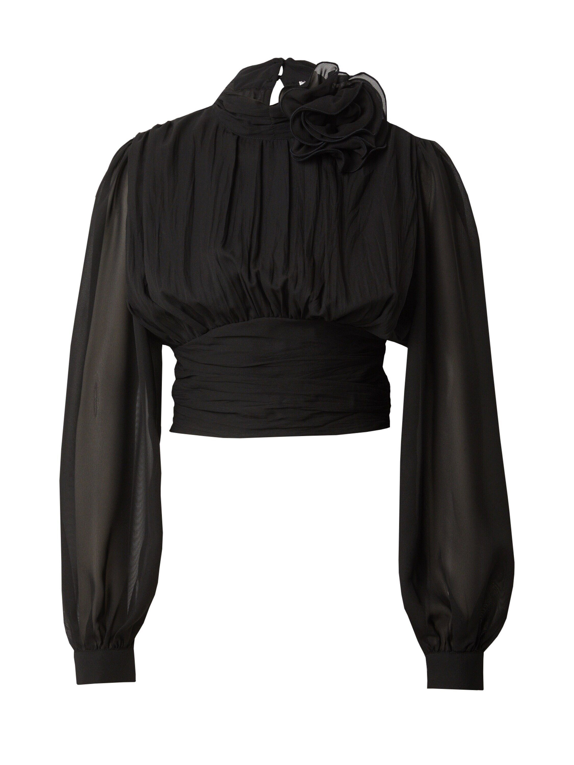 Sisters Point Langarmbluse Ubia 1 Tlg Drapiertgerafft Cut Outs Otto