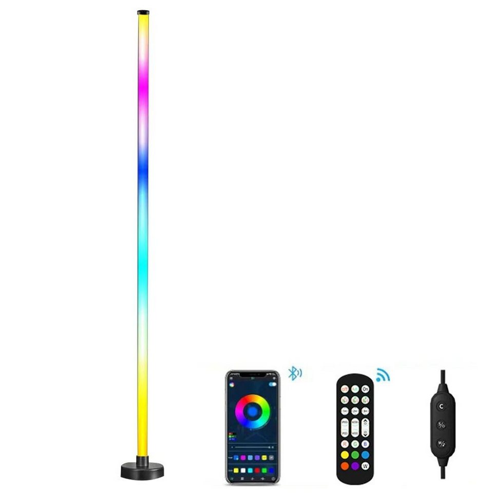 Joyoleder Stehlampe Led Stehleuchte Rgb Bunt Eckleuchte Stehlampe