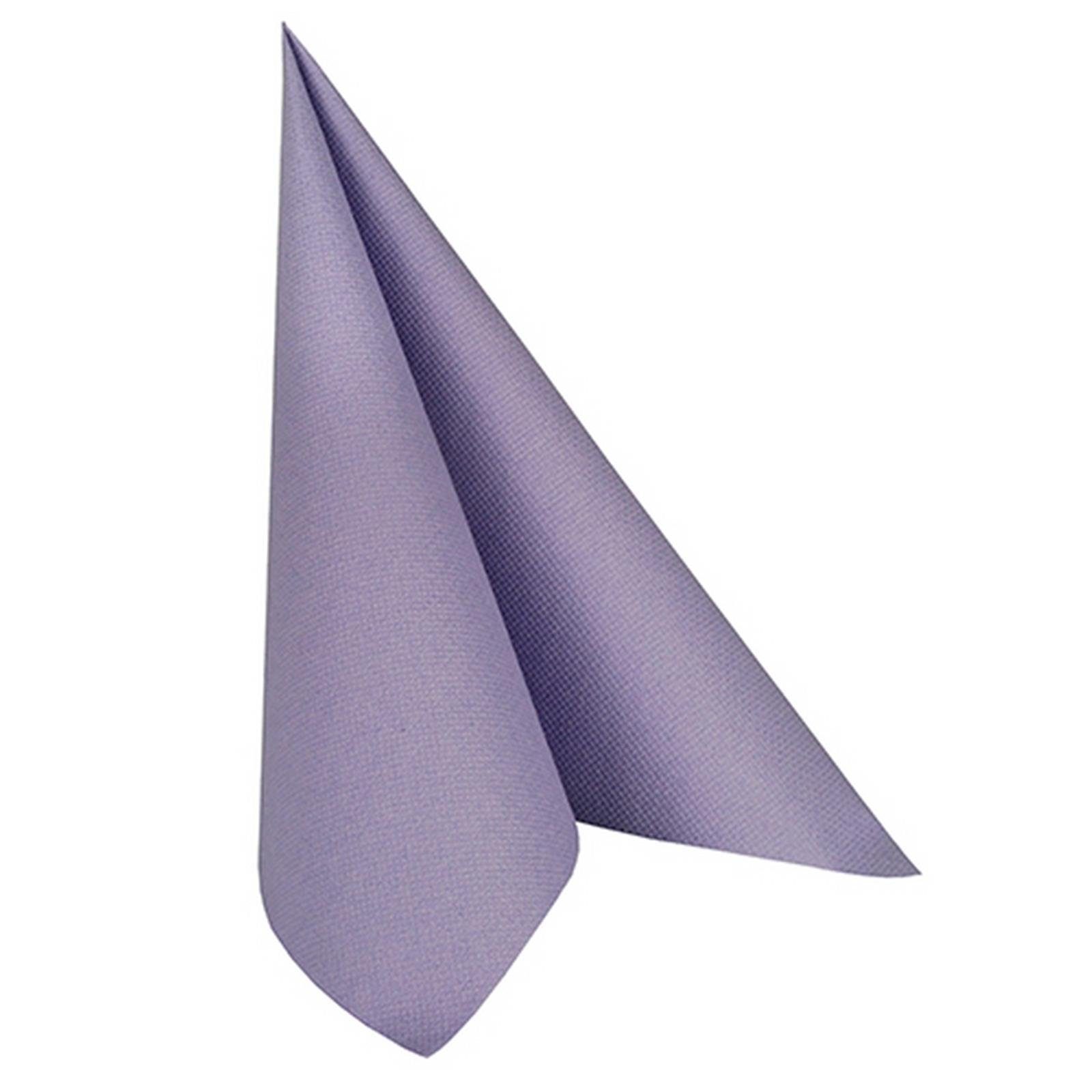 Papstar Papierserviette Servietten Royal Collection 40x40cm Flieder 40