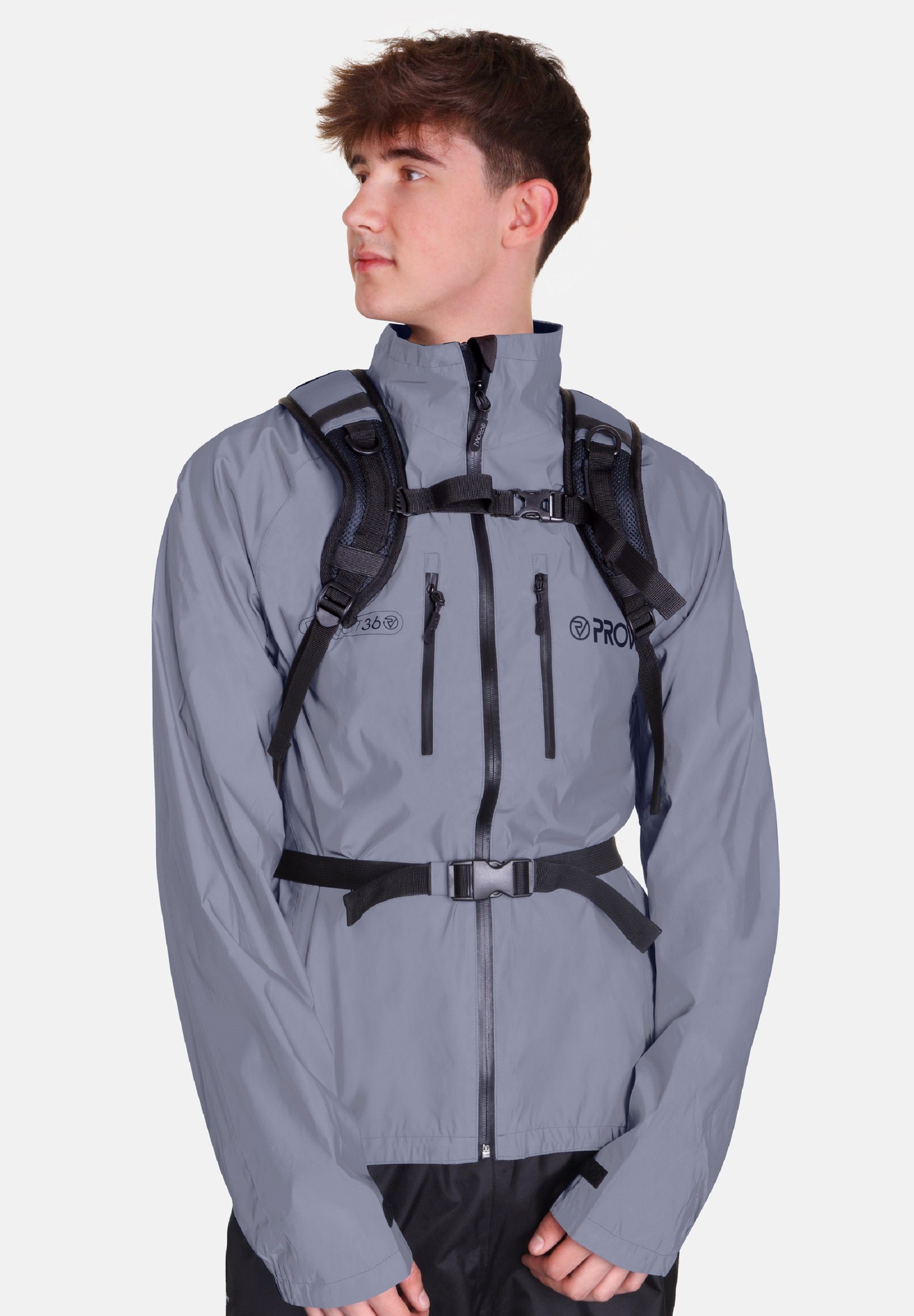 ProViz Rucksack REFLECT360, Sehr wasserdichtes Material: 1.500 mm ...