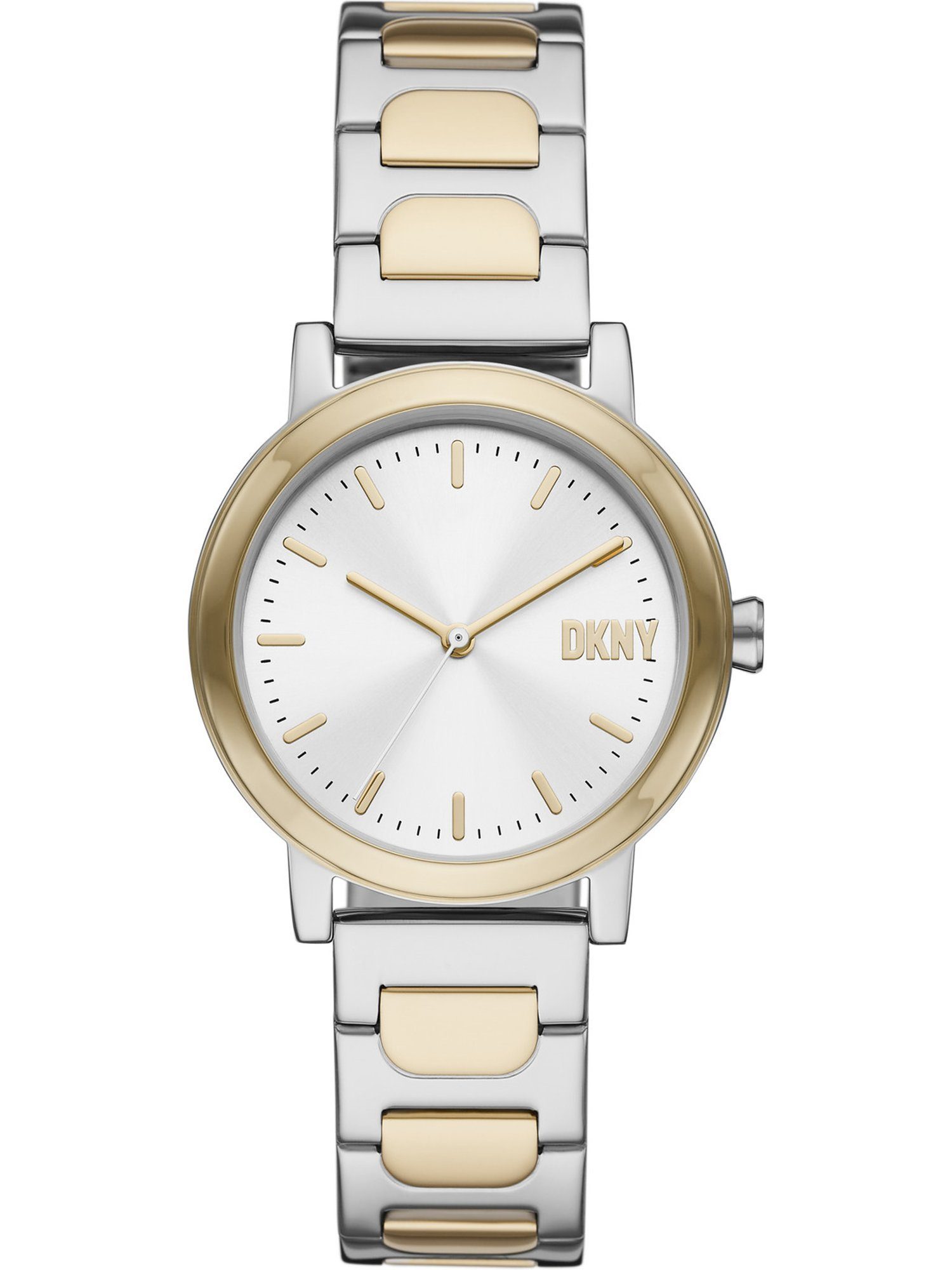 DKNY Quarzuhr DKNY Damen-Uhren Analog Quarz