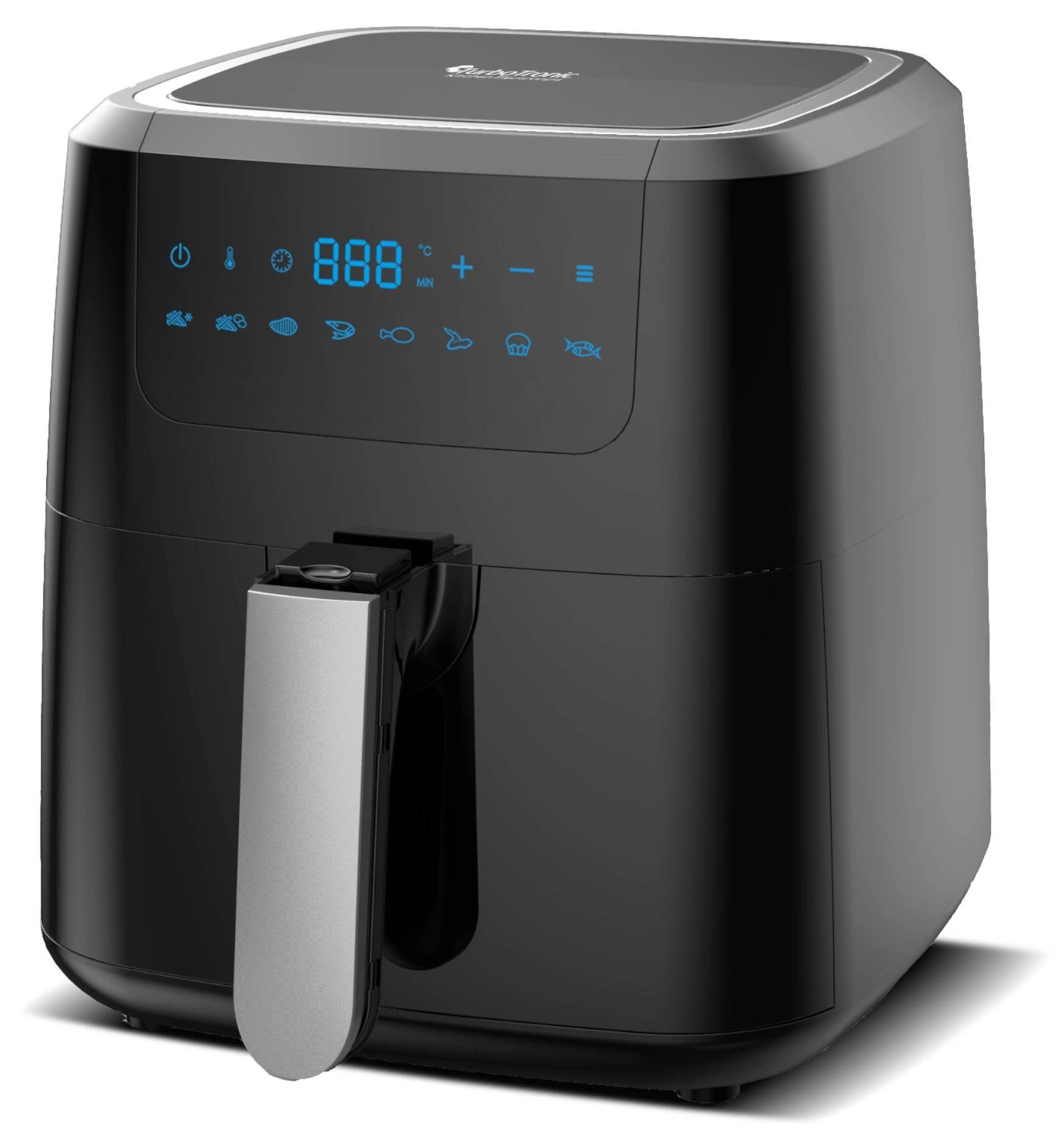 Turbotronic By Z Line Fritteuse Heissluftfritteuse Xxl 5 Liter 1400 W