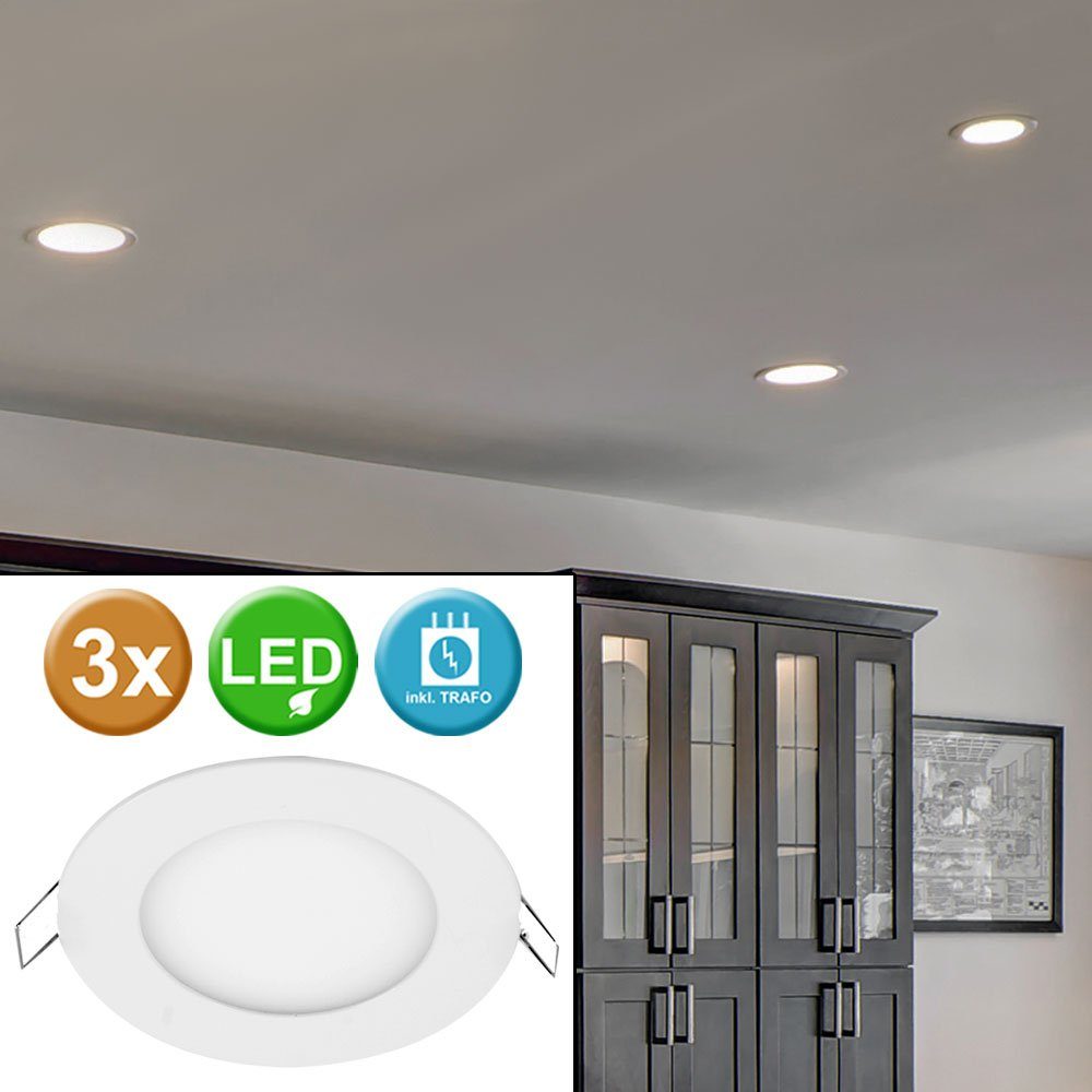 Paulmann Led Einbaustrahler Led Leuchtmittel Fest Verbaut Warmweiß