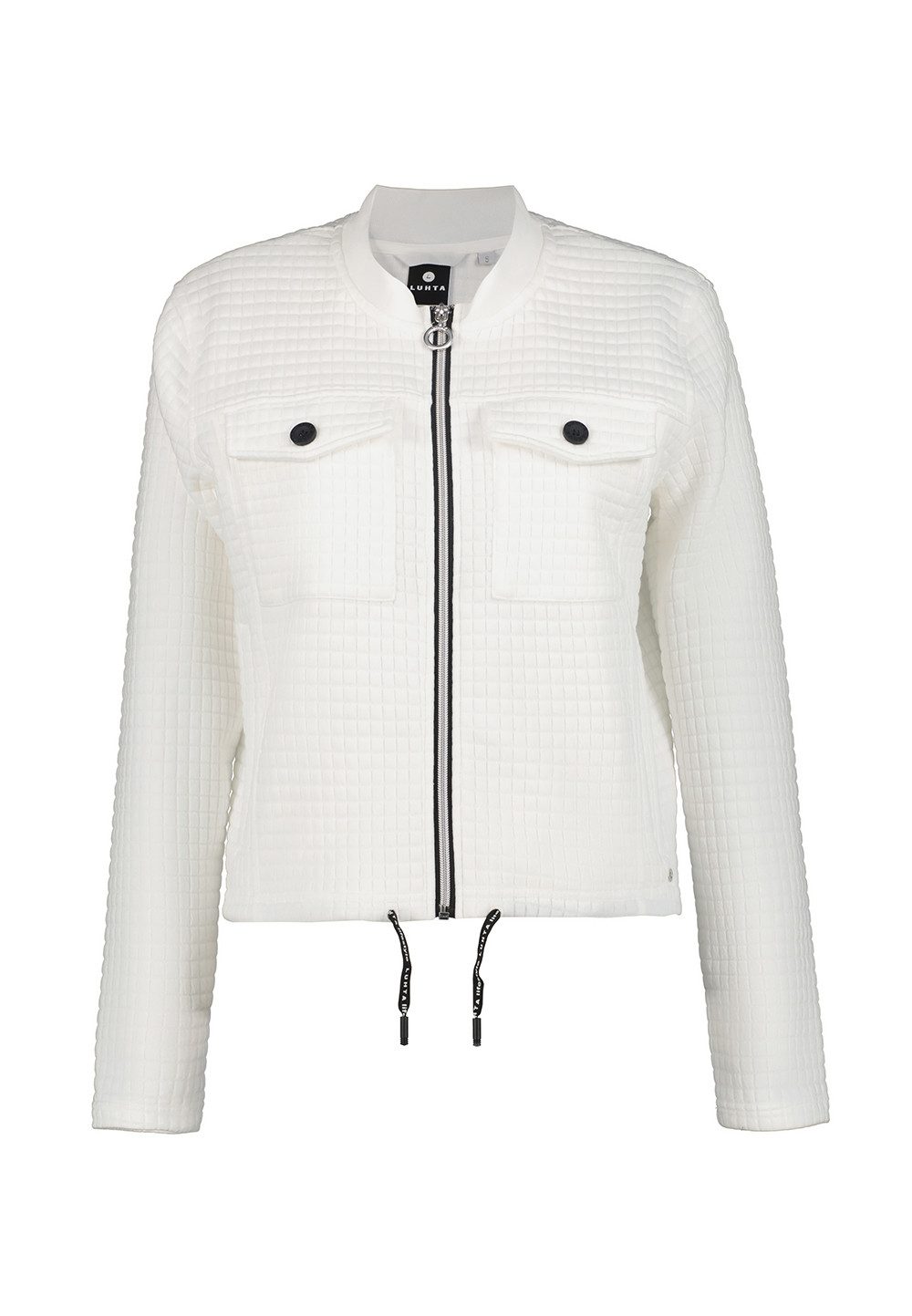 Icepeak Strickfleecejacke Lutha Damen Haapakoski Midlayer Jacke 35201 Weiss