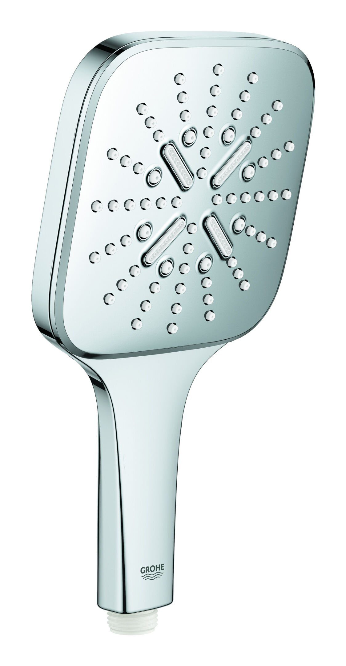 Grohe Handbrause RainShower SmartActive Cube 3, 130 Strahlarten - Chrom ...
