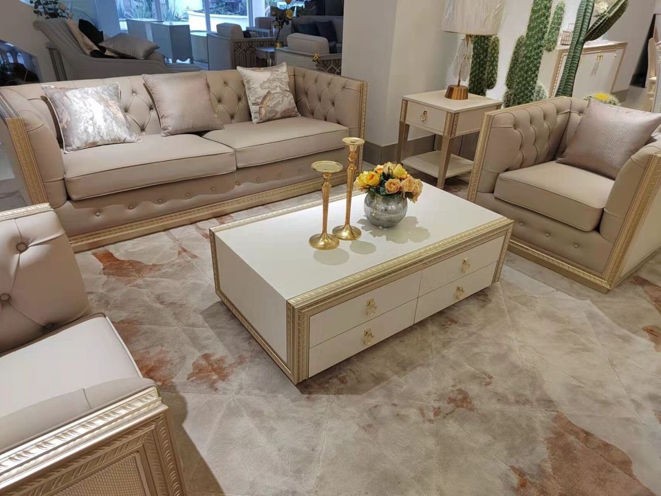 Jvmoebel Couchtisch Wohnzimmer Tisch Holz Design Tische Modern