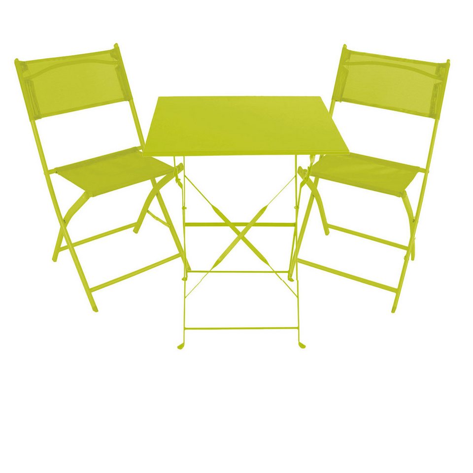 Mojawo Essgruppe 3tlg Bistroset Gartenmöbelset Outdoormöbel Balkon