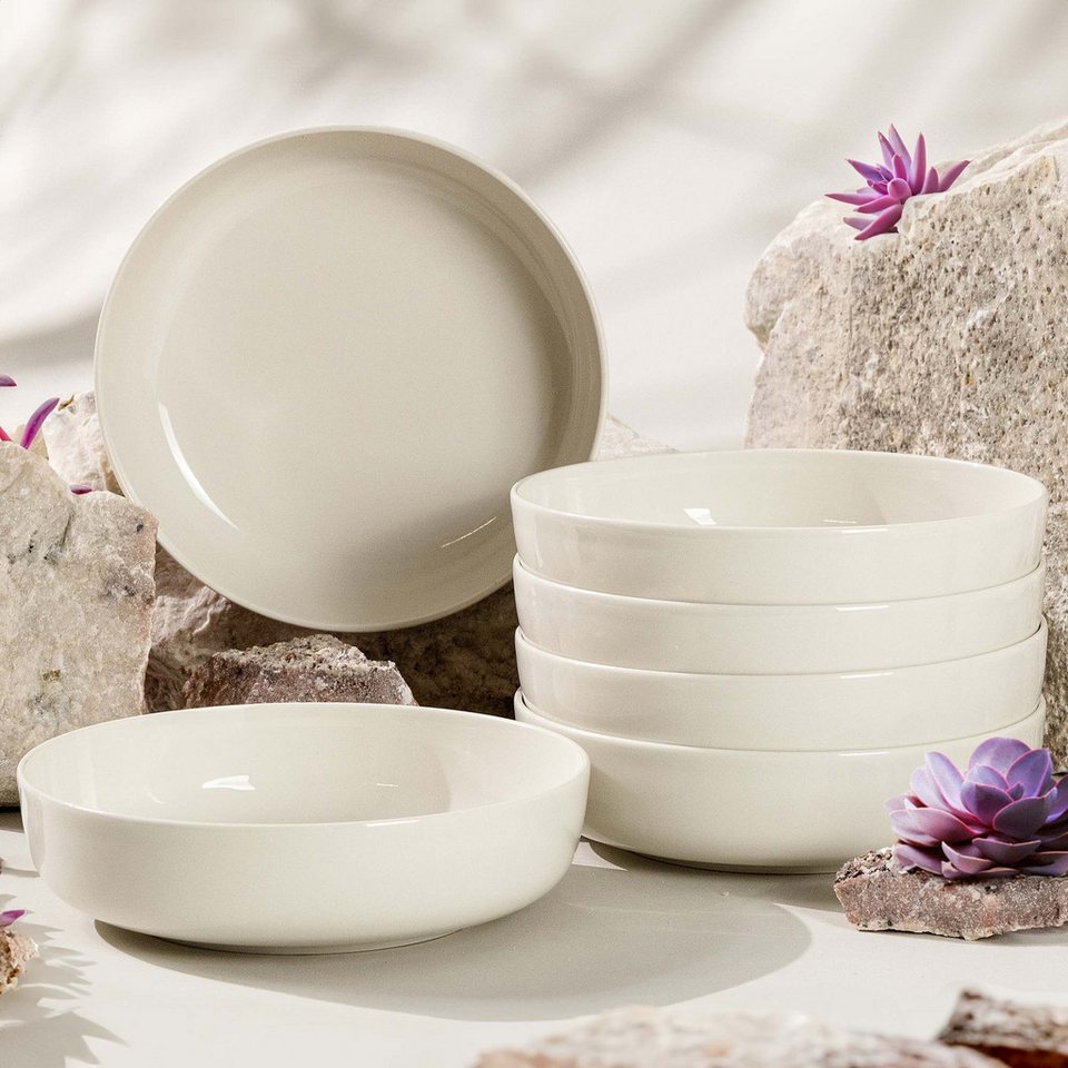 Konsimo® Teller Set Sorina Geschirrset Hergestellt In Der Eu Elegant