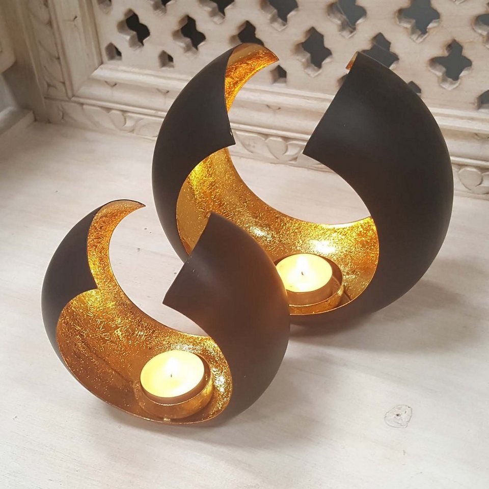 Casa Moro Teelichthalter Orientalische Windlichter 2er Set Charu L And M