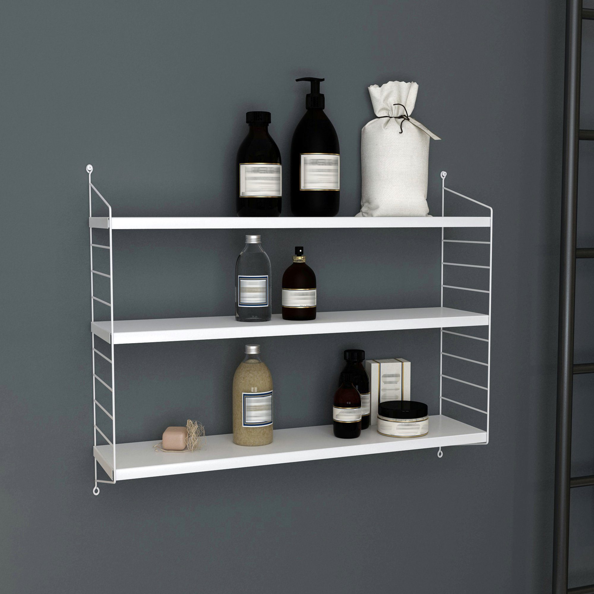 Wandregal Modern Weiss