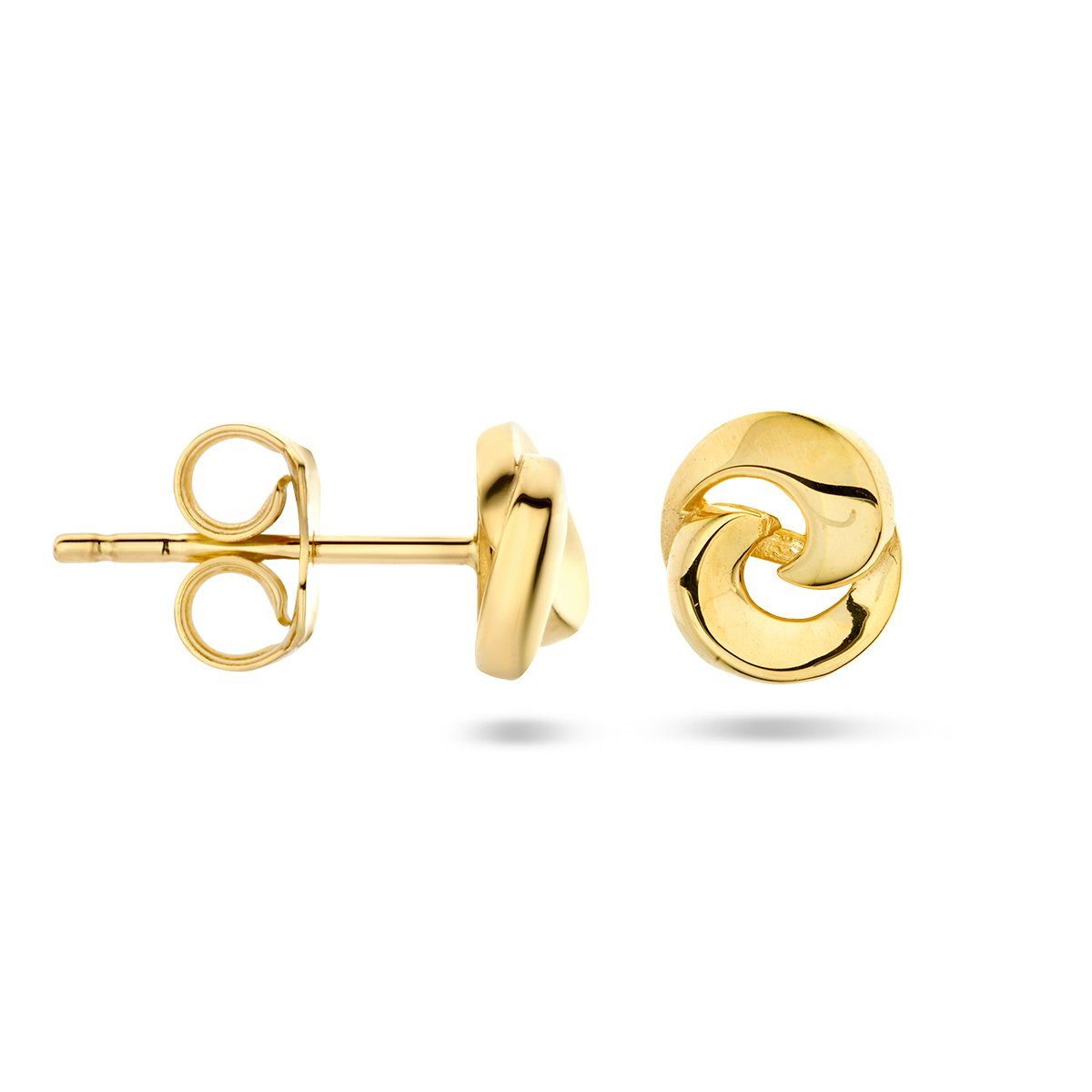 NICEANDnoble Paar Ohrstecker 585er Gelbgold Ohrstecker poliert