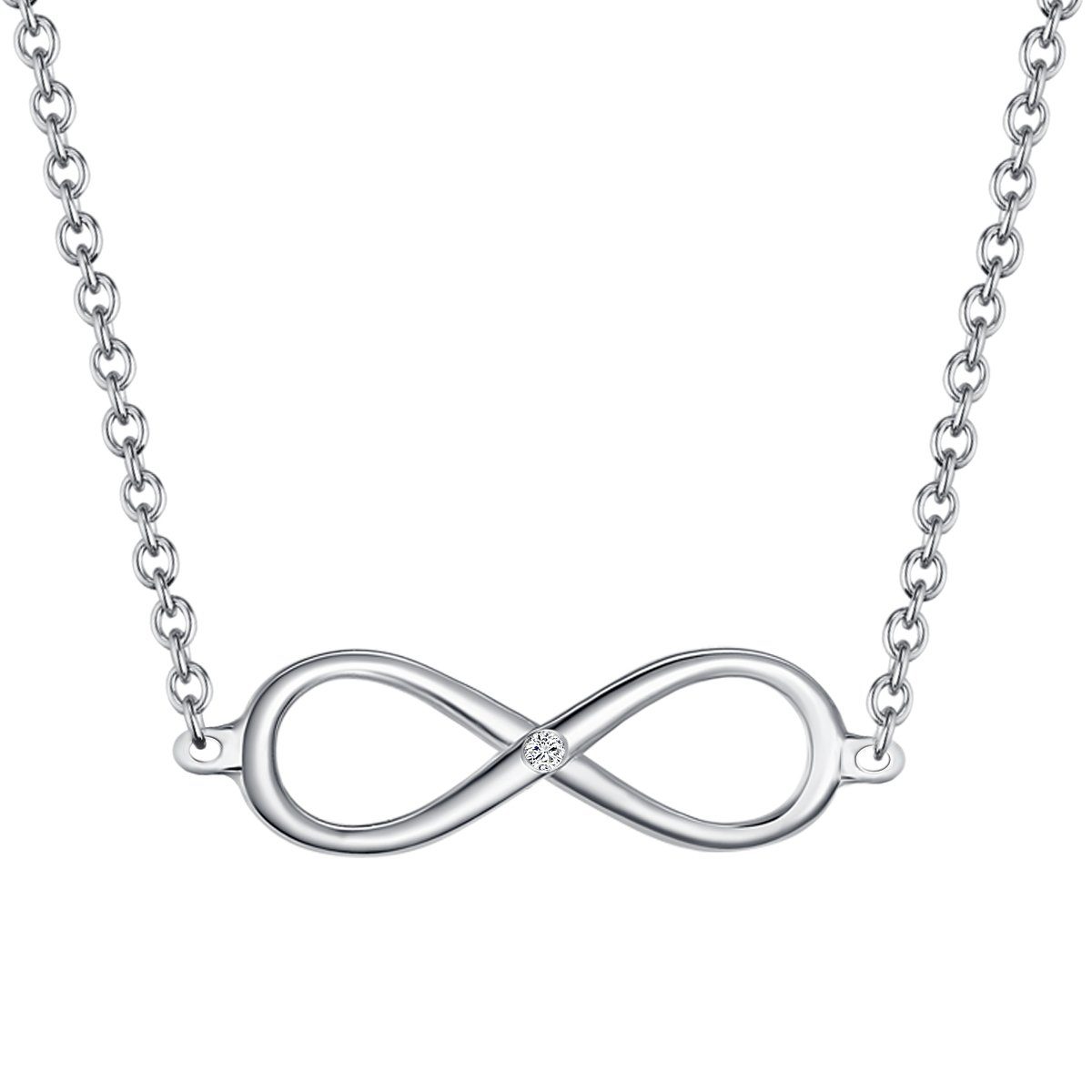 Lulu & Jane Collier Infinity silber, Sterling Silber