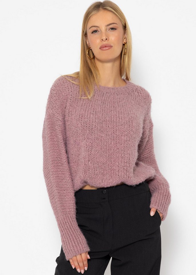 Sassyclassy Strickpullover Strickpullover Damen Oversize Damen Oversize