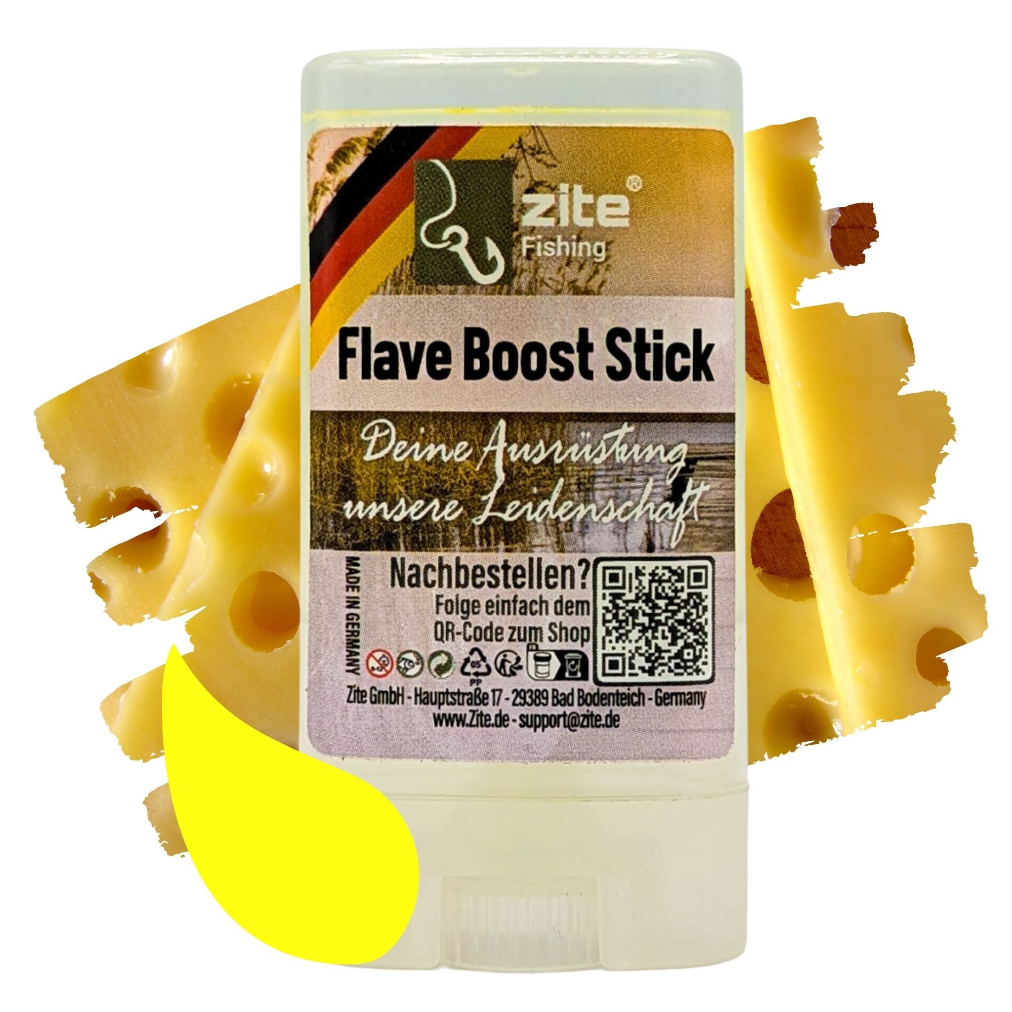 Zite Kunstköder Flave Boost Stick 4 Farben & Aromen Lockstoff-Stift für ...