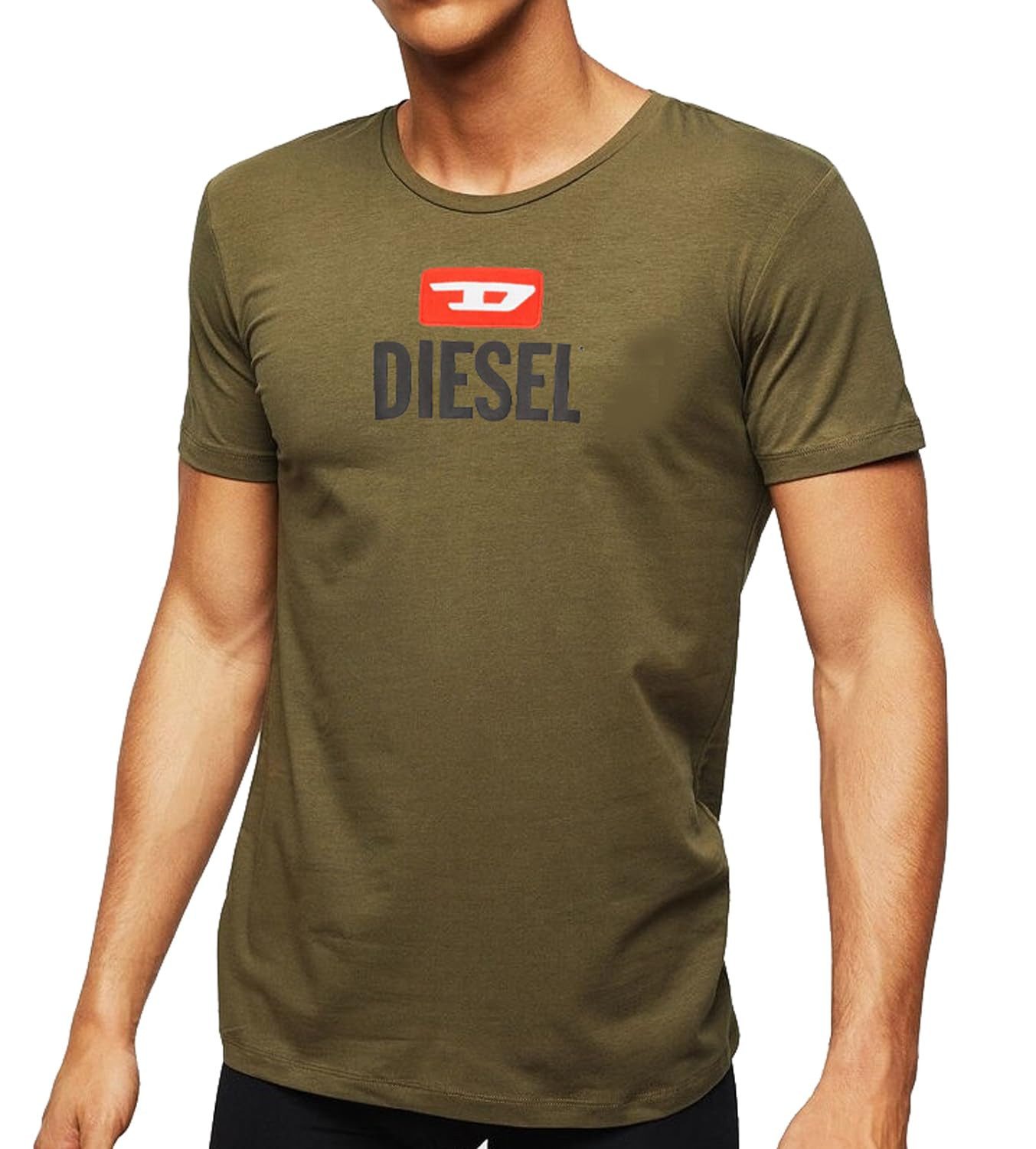 Diesel T-Shirt Diesel Herren "T-Diego New D Logo Maglietta" T-Shirt