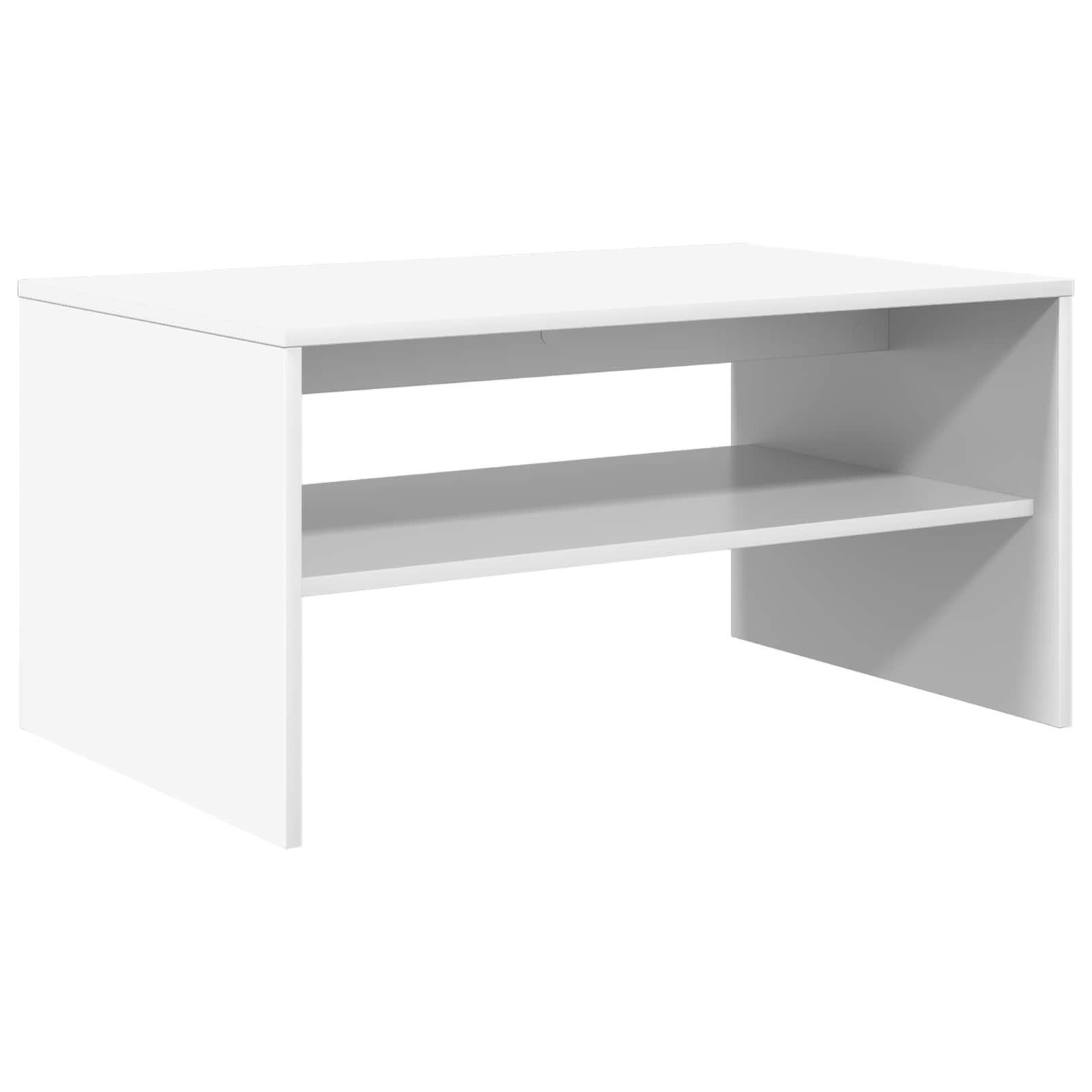 vidaXL Couchtisch Weiß (1-St)