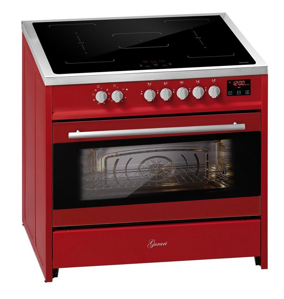 Gurari Induktions Standherd E 911 R Range Cooker 90 Cm Elektro