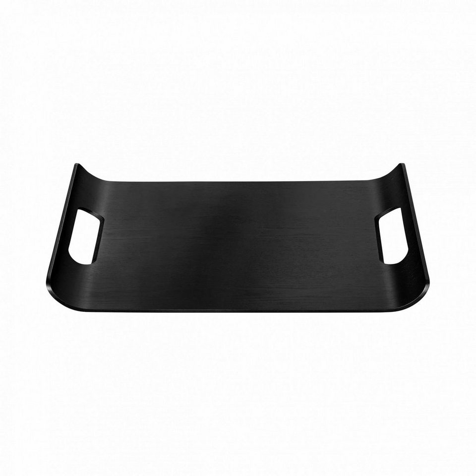 Blomus Dekotablett Wilo Hartholz Tablett 31 X 43 X 4 Cm Black Blomus