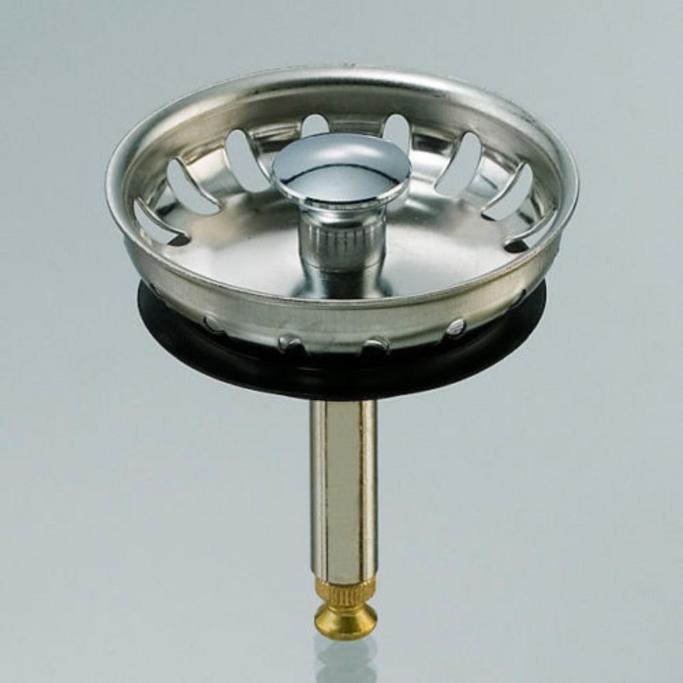 Keenberk Siebventil Edelstahl Siebkörbchen Für Spülen Ablauf Ø54mm 1