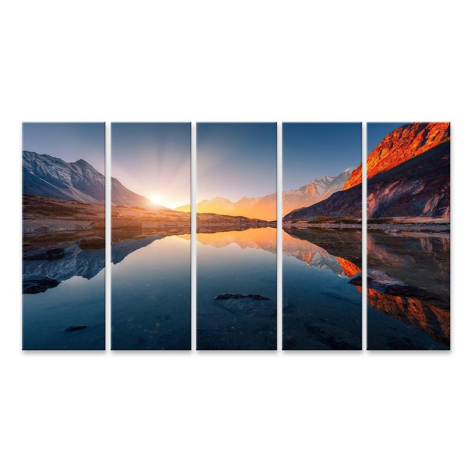 Islandburner Leinwandbild Bild Auf Leinwand Schöne Landschaft Mit