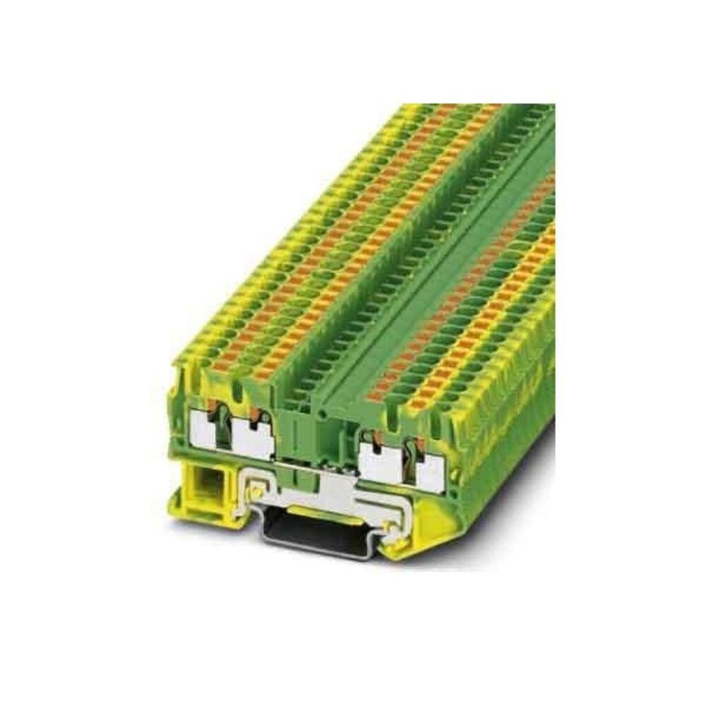 Phoenix Klemmen Phoenix Contact Schutzleiter-Reihenklemme PT 2,5-QUATTRO-PE