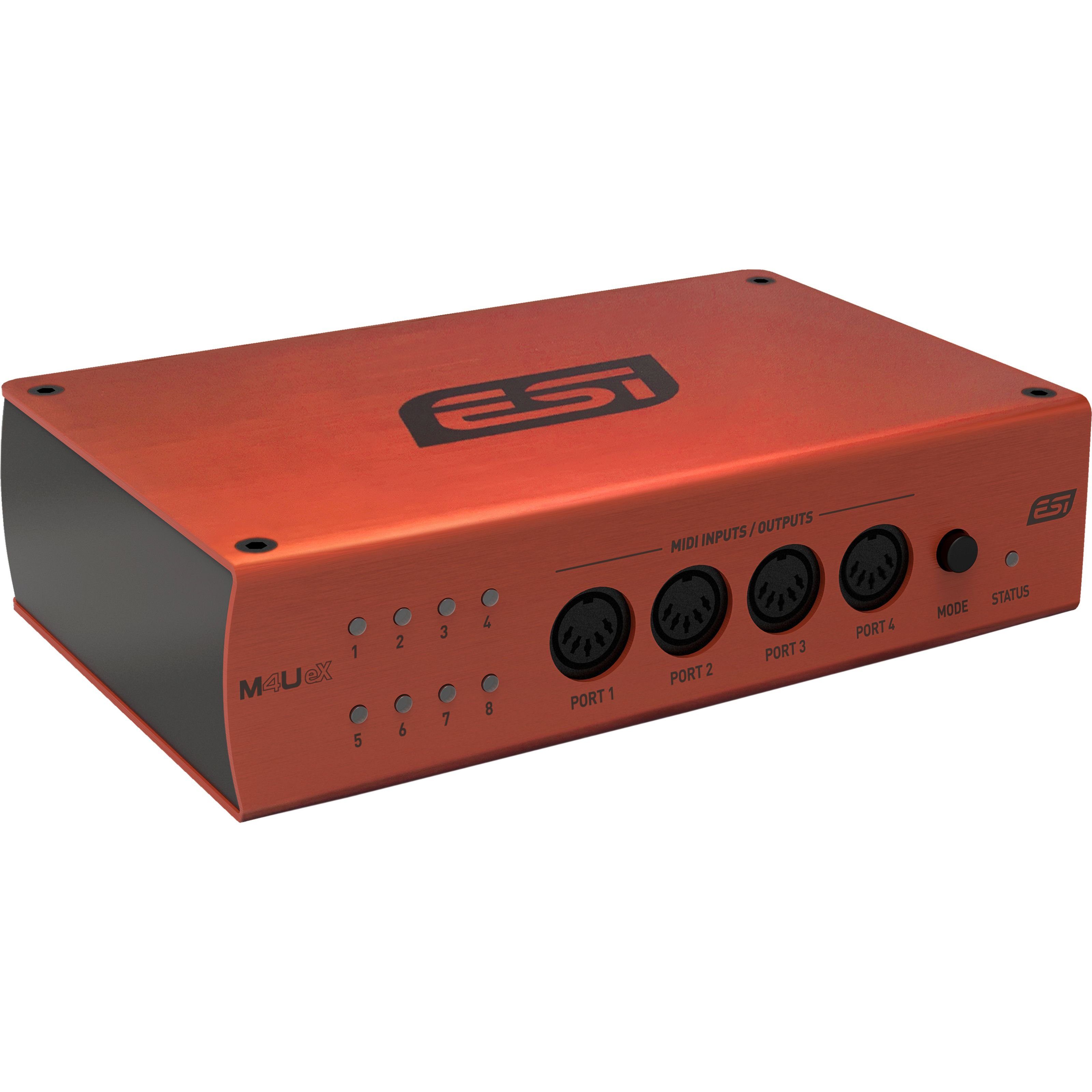 ESI Digitales Aufnahmegerät (M4U eX 8 Port USB 3 MIDI-Interface - MIDI Interface), MIDI Equipment